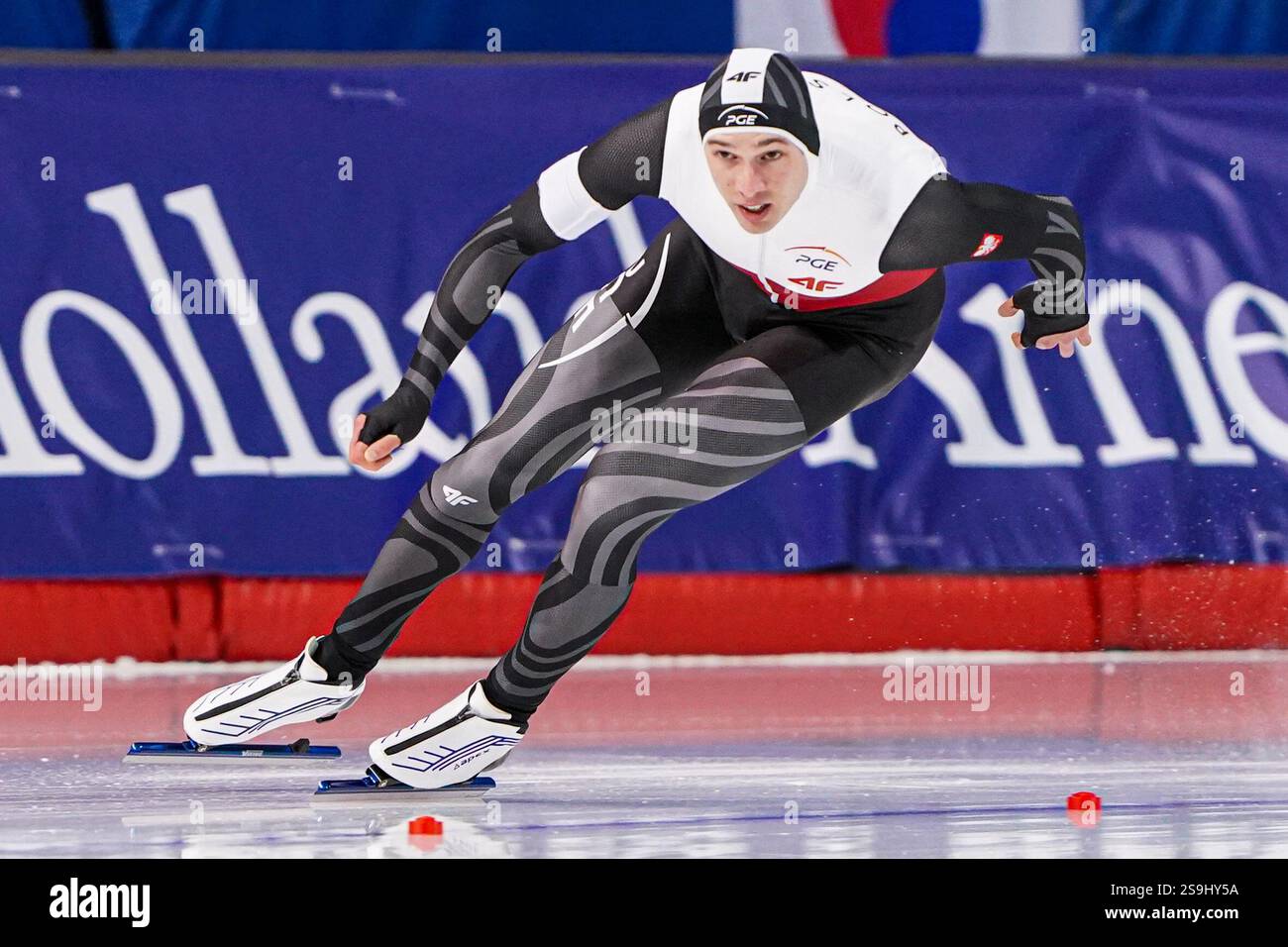 CALGARY, CANADA - JANUARY 26: Marek Kania of Poland competing during ...