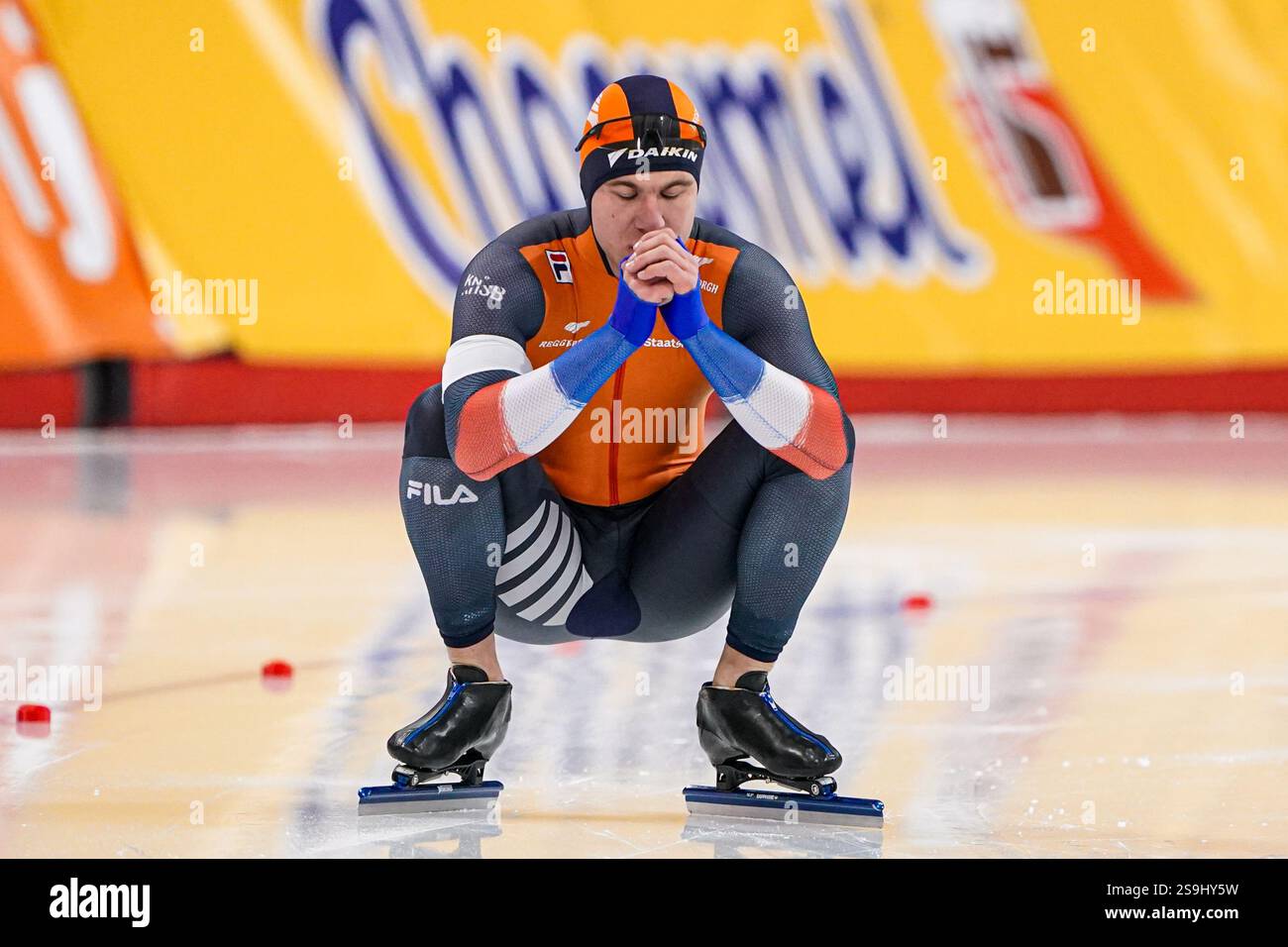 CALGARY, CANADA - JANUARY 26: Stefan Westenbroek of Netherlands ...