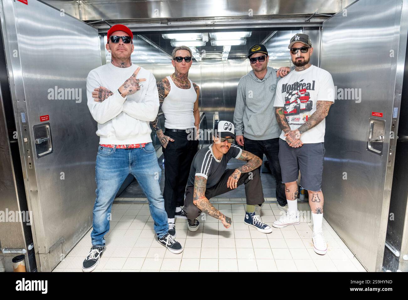 Johnny 3 Tears, left, Danny Rose Murillo, Dylan Alvarez, Charlie Scene ...