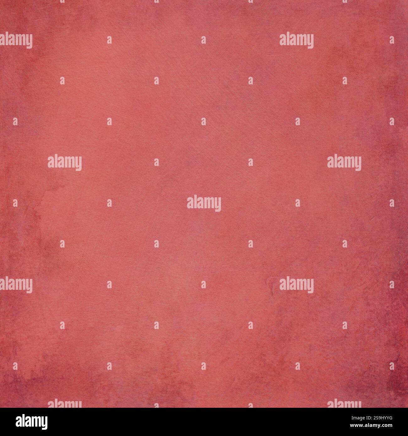 Square hand painted red colourwash texture paint effect. Textured and ...