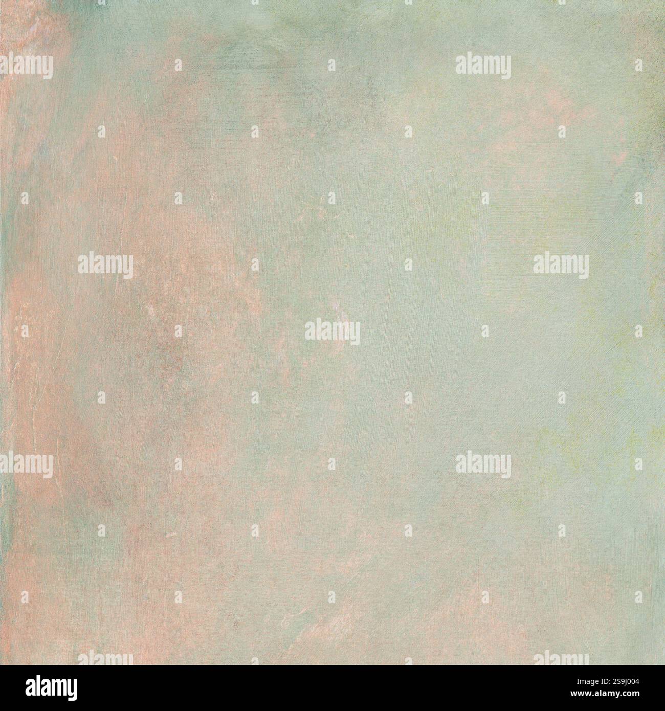 Hand painted verdigris colour texture. Backdrop or overlay. Light green ...