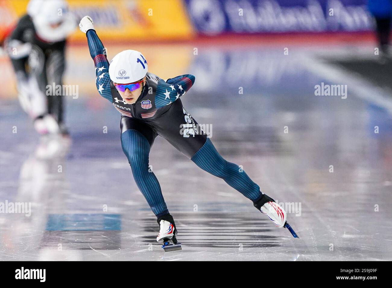 CALGARY, CANADA - JANUARY 26: Greta Myers of United States of America ...