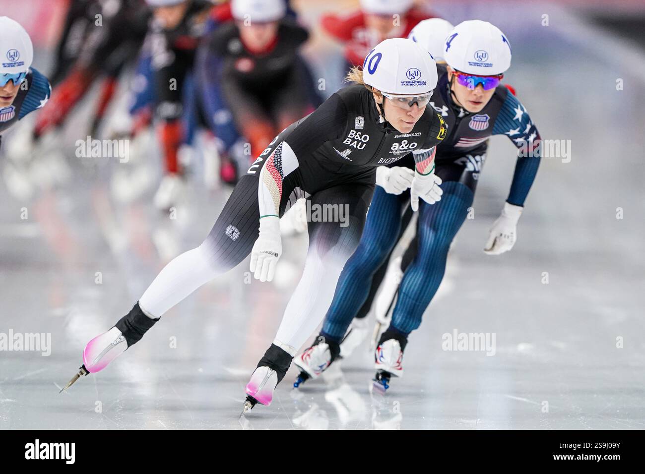 CALGARY, CANADA - JANUARY 26: Michelle Uhrig of Germany competing ...