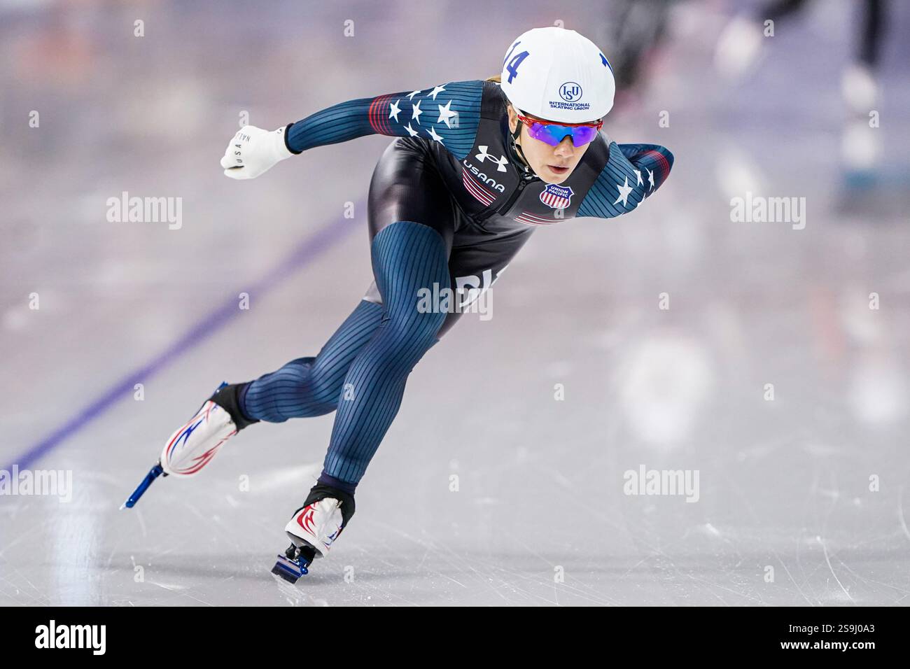 CALGARY, CANADA - JANUARY 26: Michelle Uhrig of Germany competing ...