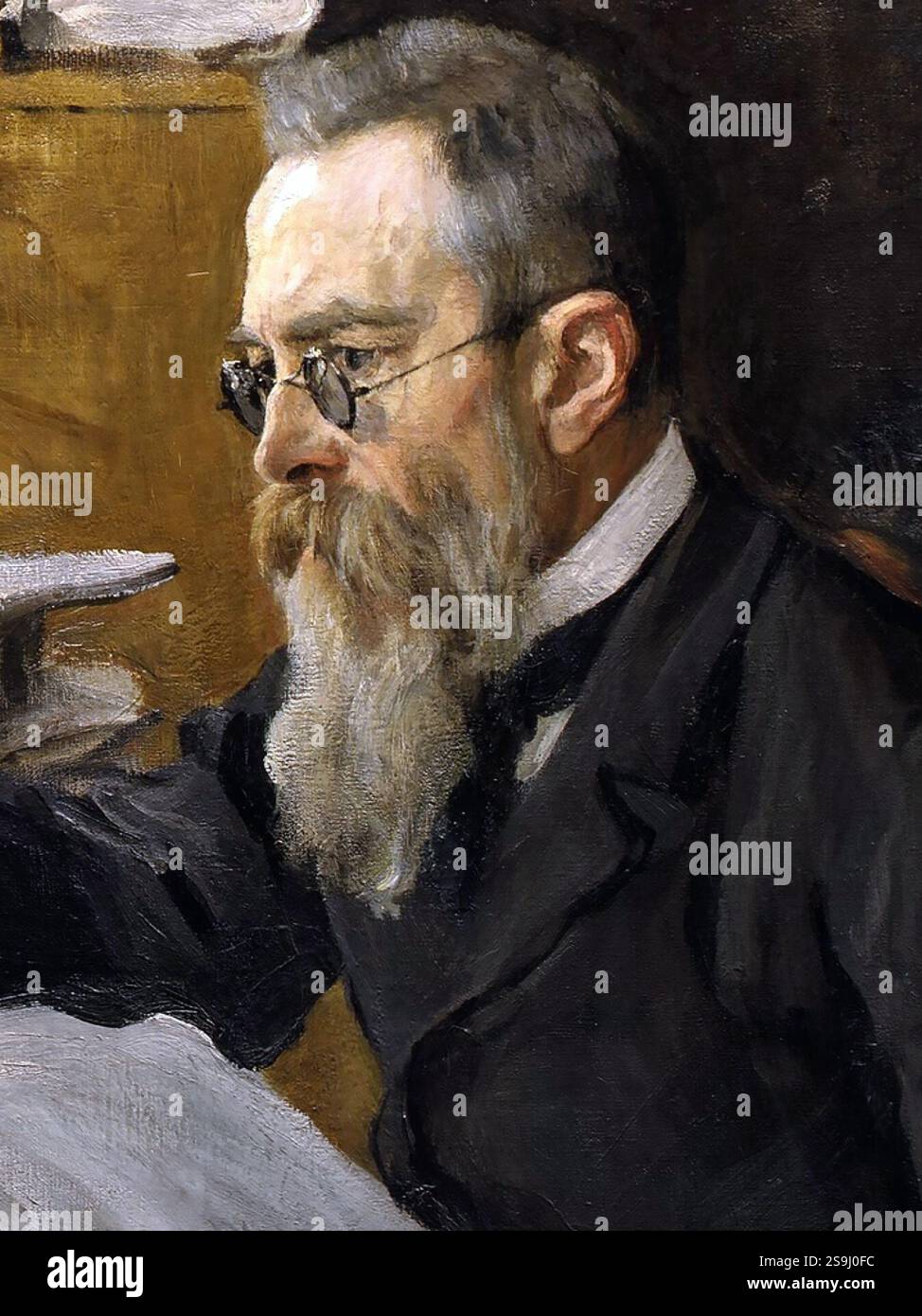 Nikolai Rimsky-Korsakov, Nikolai Andreyevich Rimsky-Korsakov (1844 – 1908) Russian composer ...