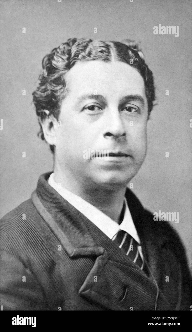 Frederic Sullivan (1837 – 1877) English actor and singer Stock Photo ...