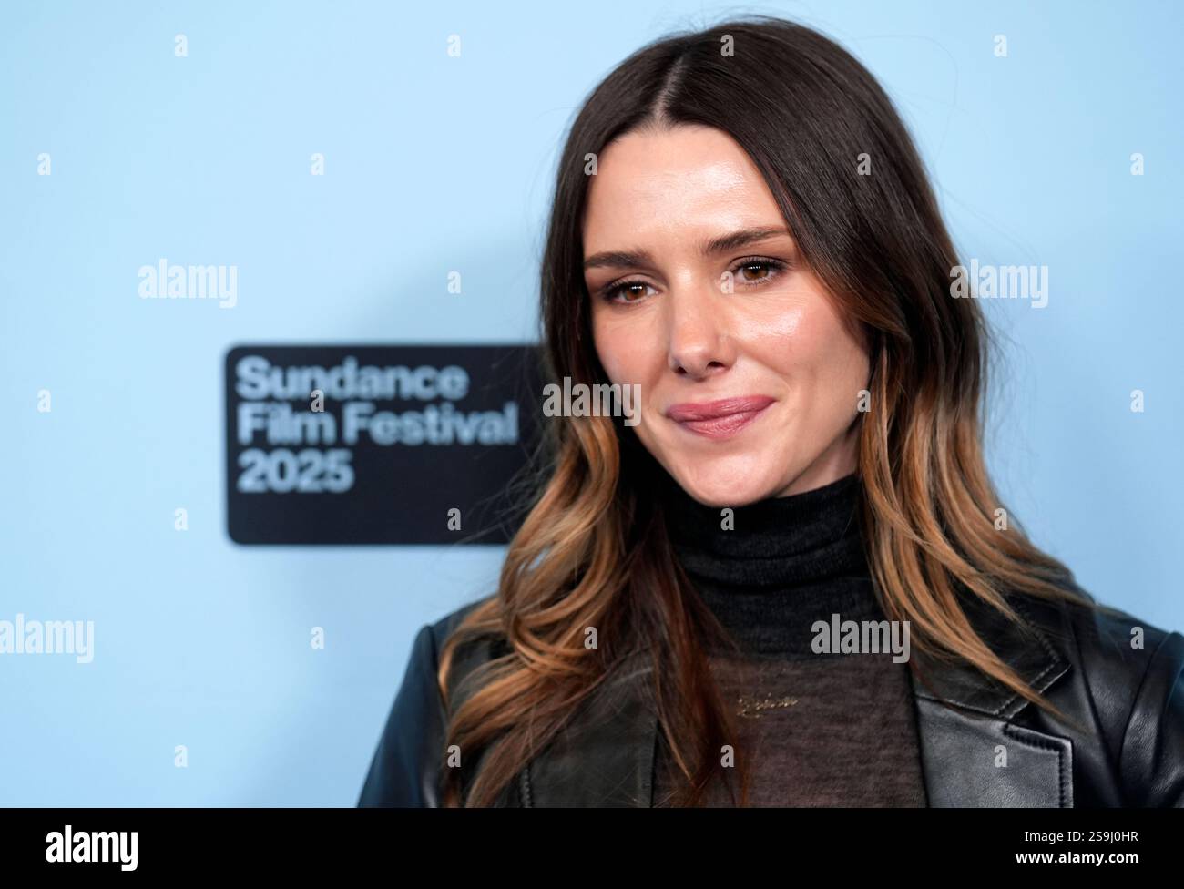 Addison Timlin, a cast member in "Hal & Harper," poses at the premiere ...
