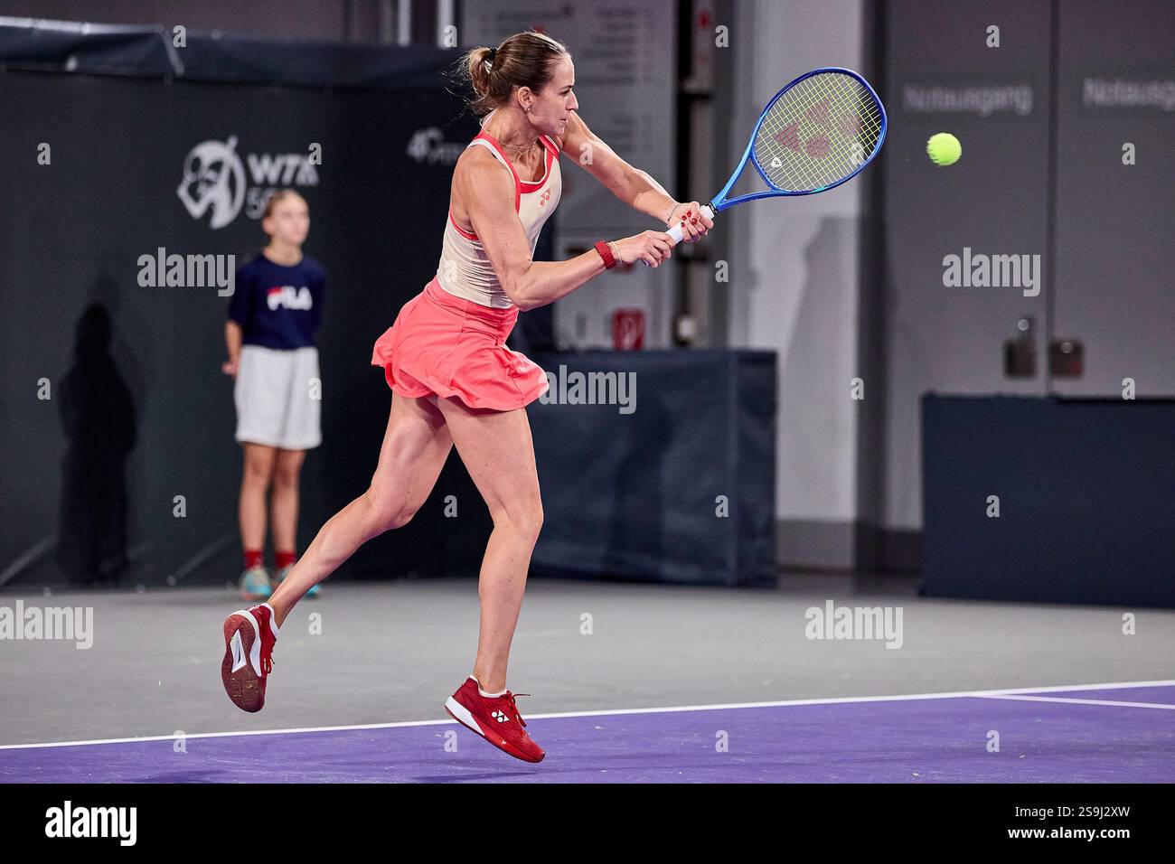 Linz, Upper Austria, Austria. 26th Jan, 2025. Anna Bondar of Hungary ...