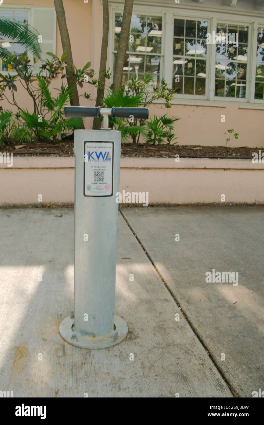 Bicycle service repair stand with pump and tools, puncture repair, and ...