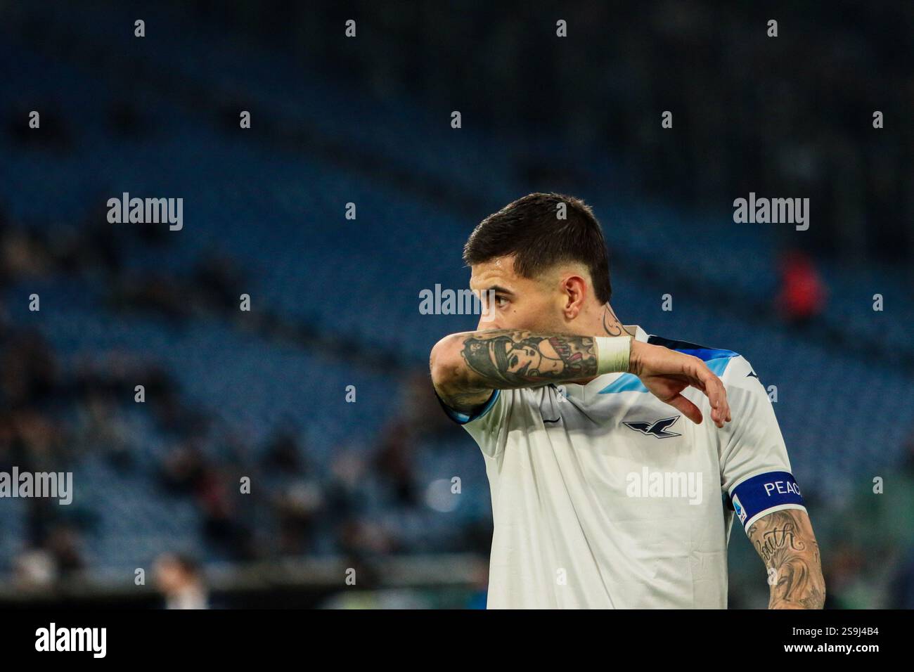 Mattia Zaccagni of SS LAZIO during SS Lazio vs ACF Fiorentina, Italian ...