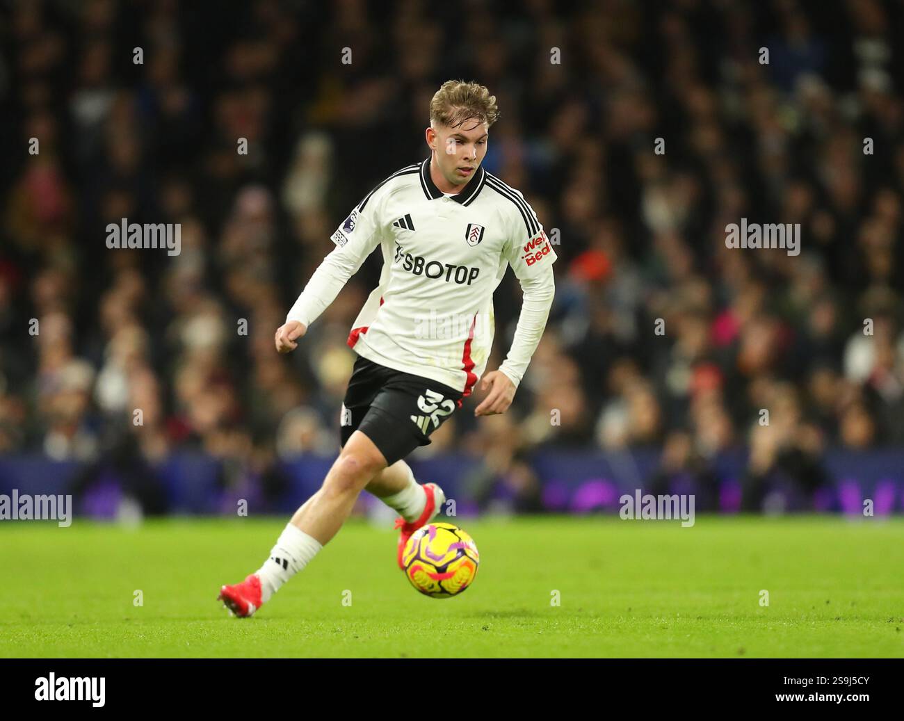 Fulham, London, UK. 26th January 2025; Craven Cottage, Fulham, London ...