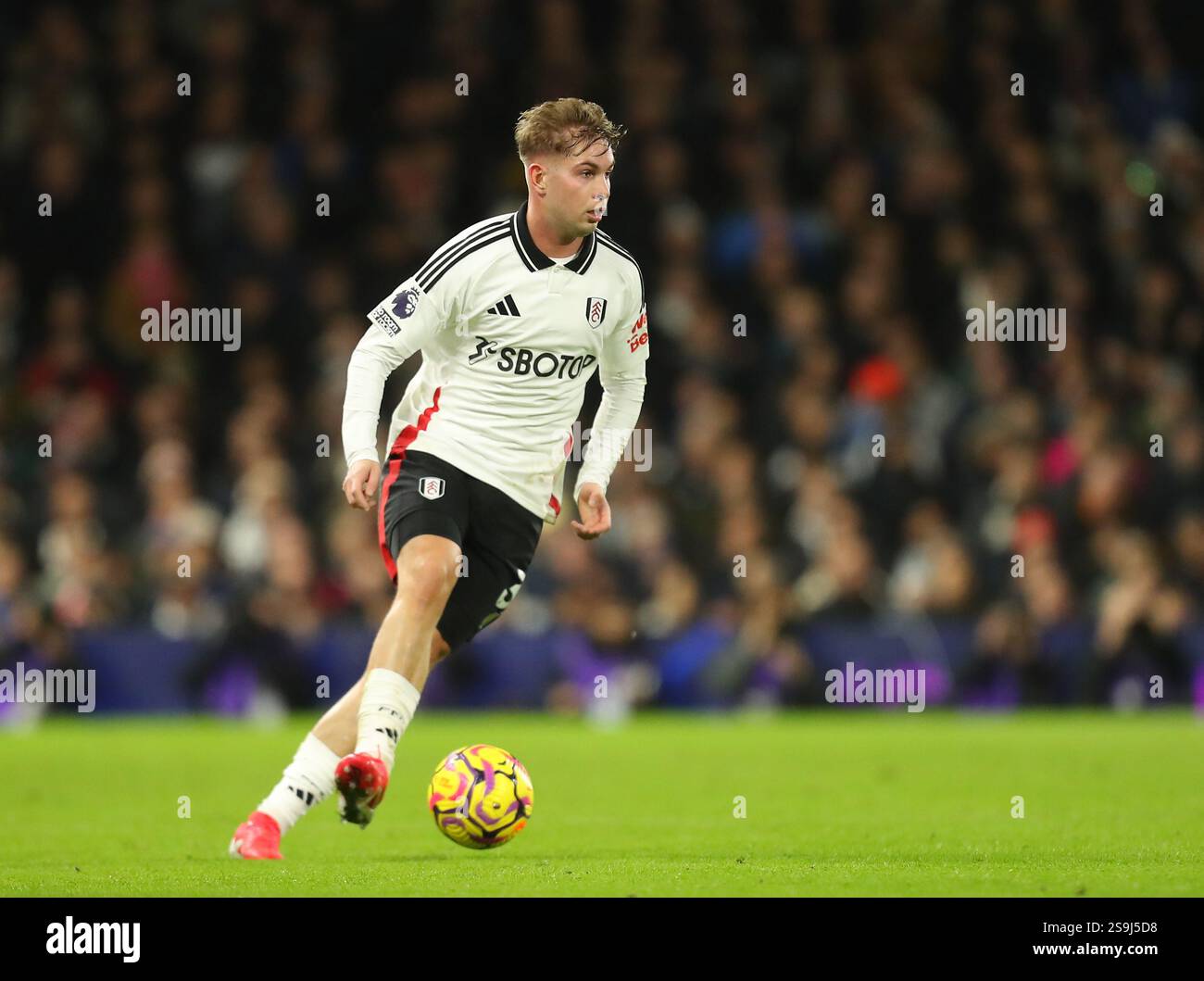 Fulham, London, UK. 26th January 2025; Craven Cottage, Fulham, London ...