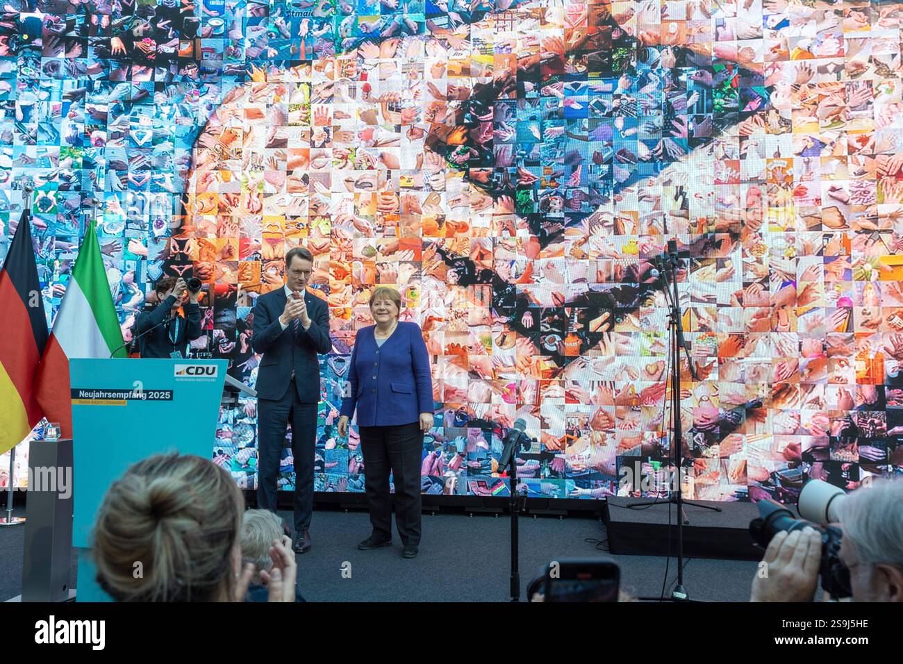 CDU NRW Neujahrsempfang in Düsseldorf - 18.01.2025 Hendrik Wüst nach ...