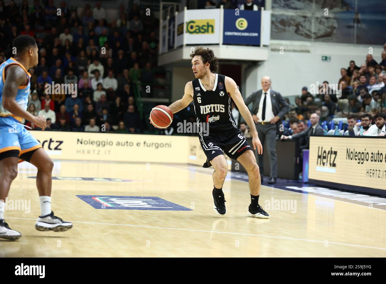 Alessandro Pajola (Virtus Segafredo Bologna) during Banco di Sardegna ...