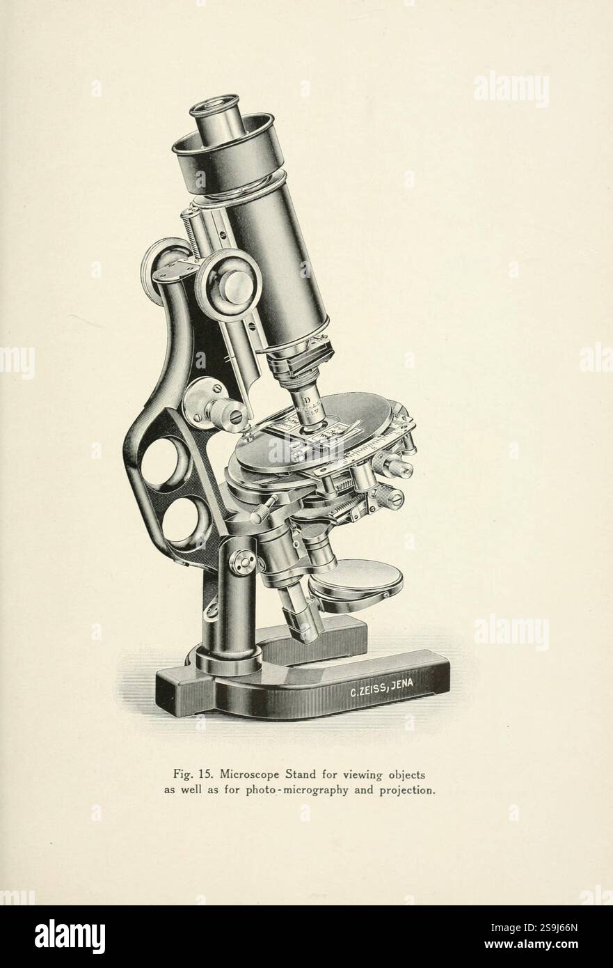 Zeiss Microscope Stand for viewing objects as well as for photo ...