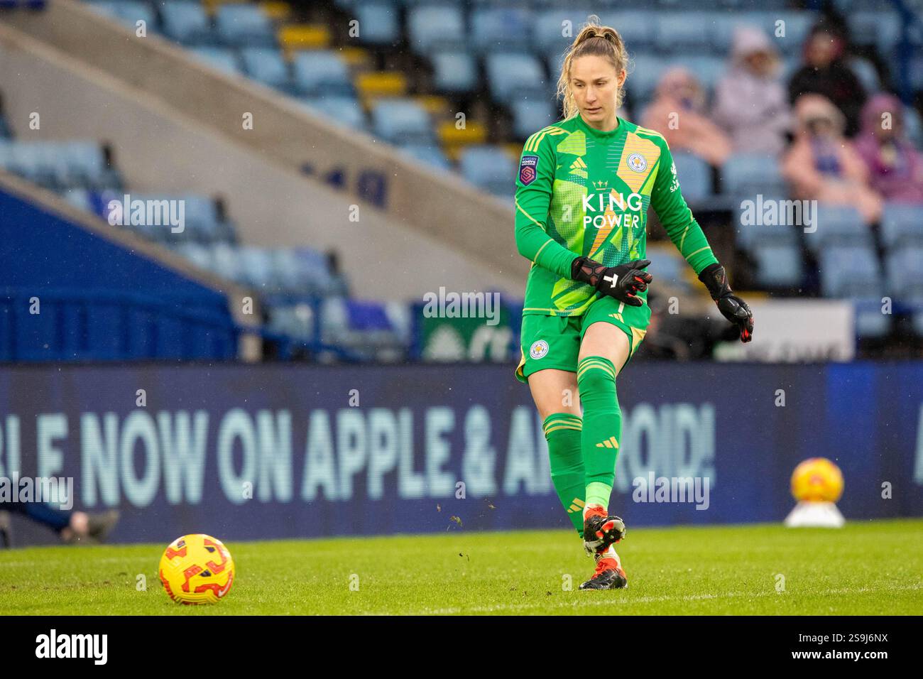 Leicester, England, 26th January 2025 Janina Leitzig (1 Leicester City ...