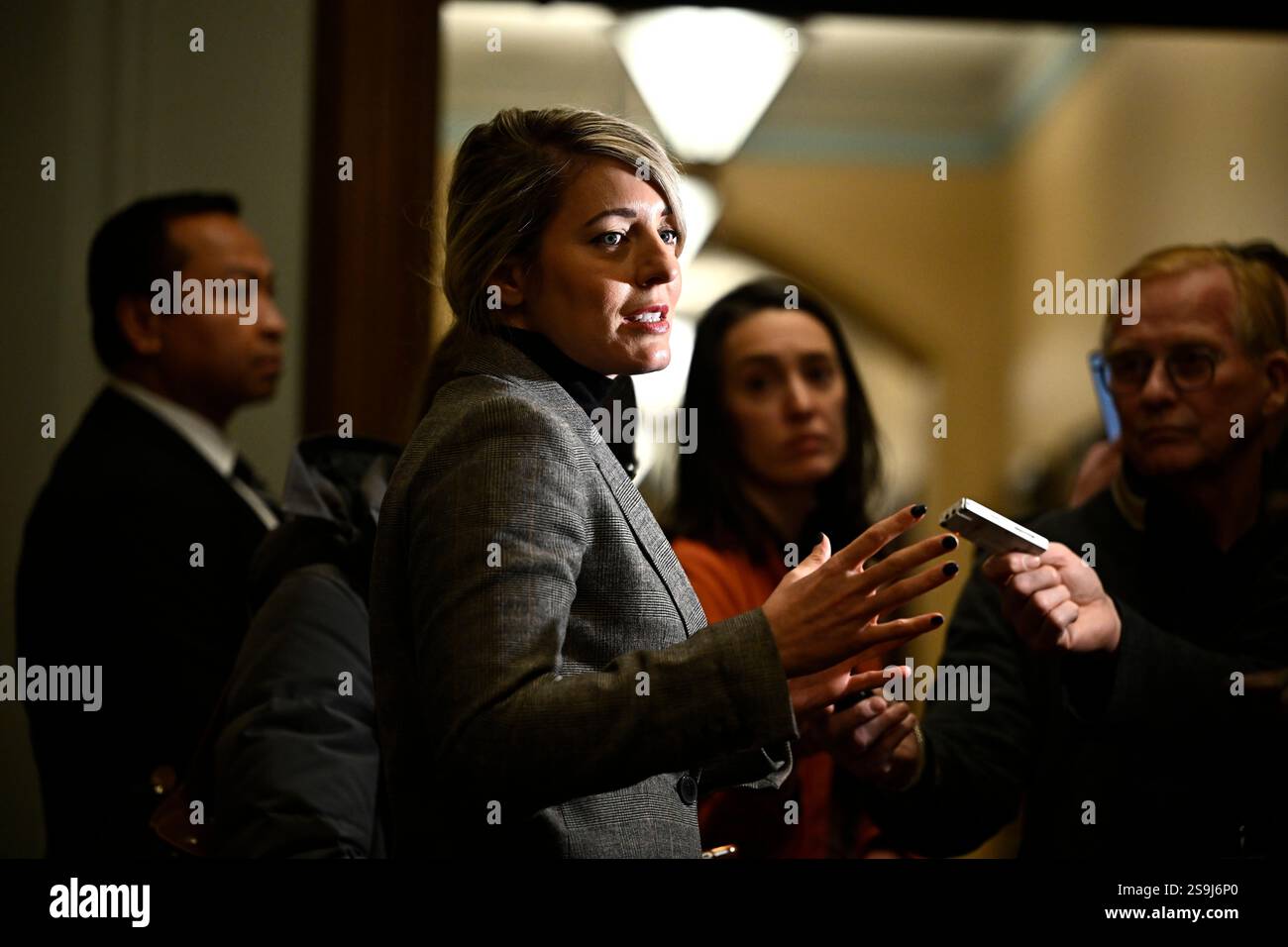 Minister of Foreign Affairs Melanie Joly answers questions from ...