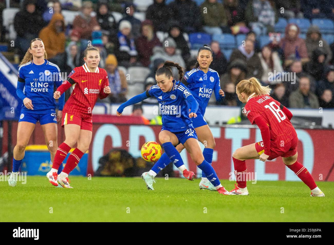 Leicester, England, 26th January 2025 Missy Goodwin (20 Leicester City ...