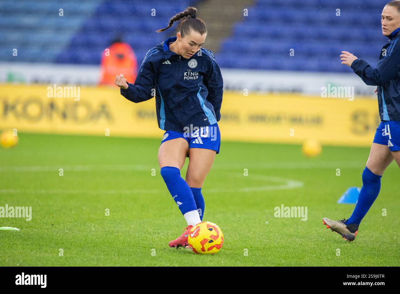Leicester, England, 26th January 2025 Missy Goodwin (20 Leicester City ...