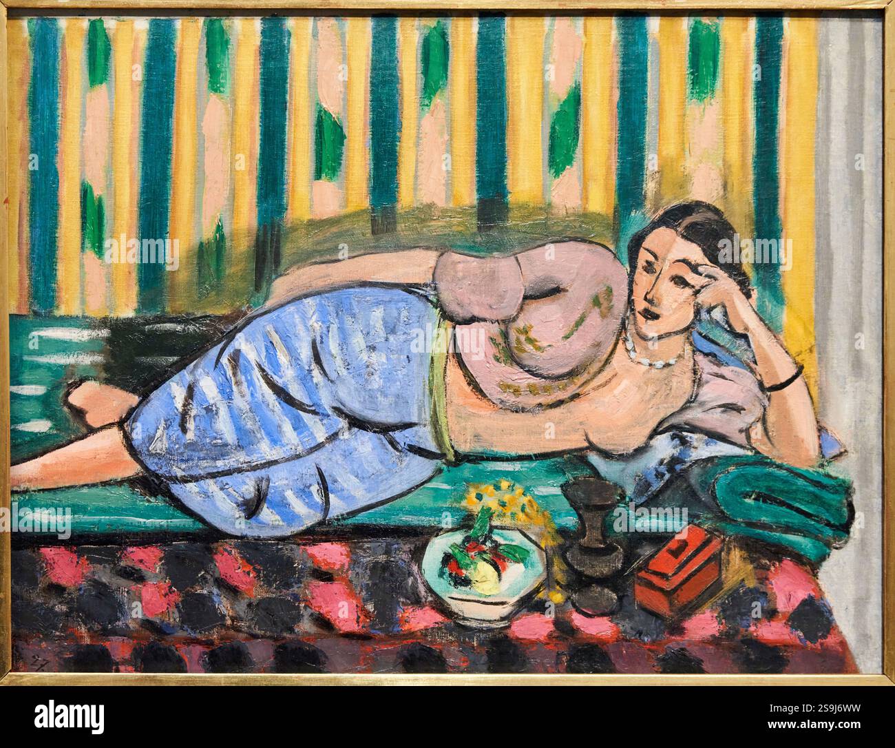 Odalisque with Red Box, 1927, Henri Matisse (1869-1954 Stock Photo - Alamy