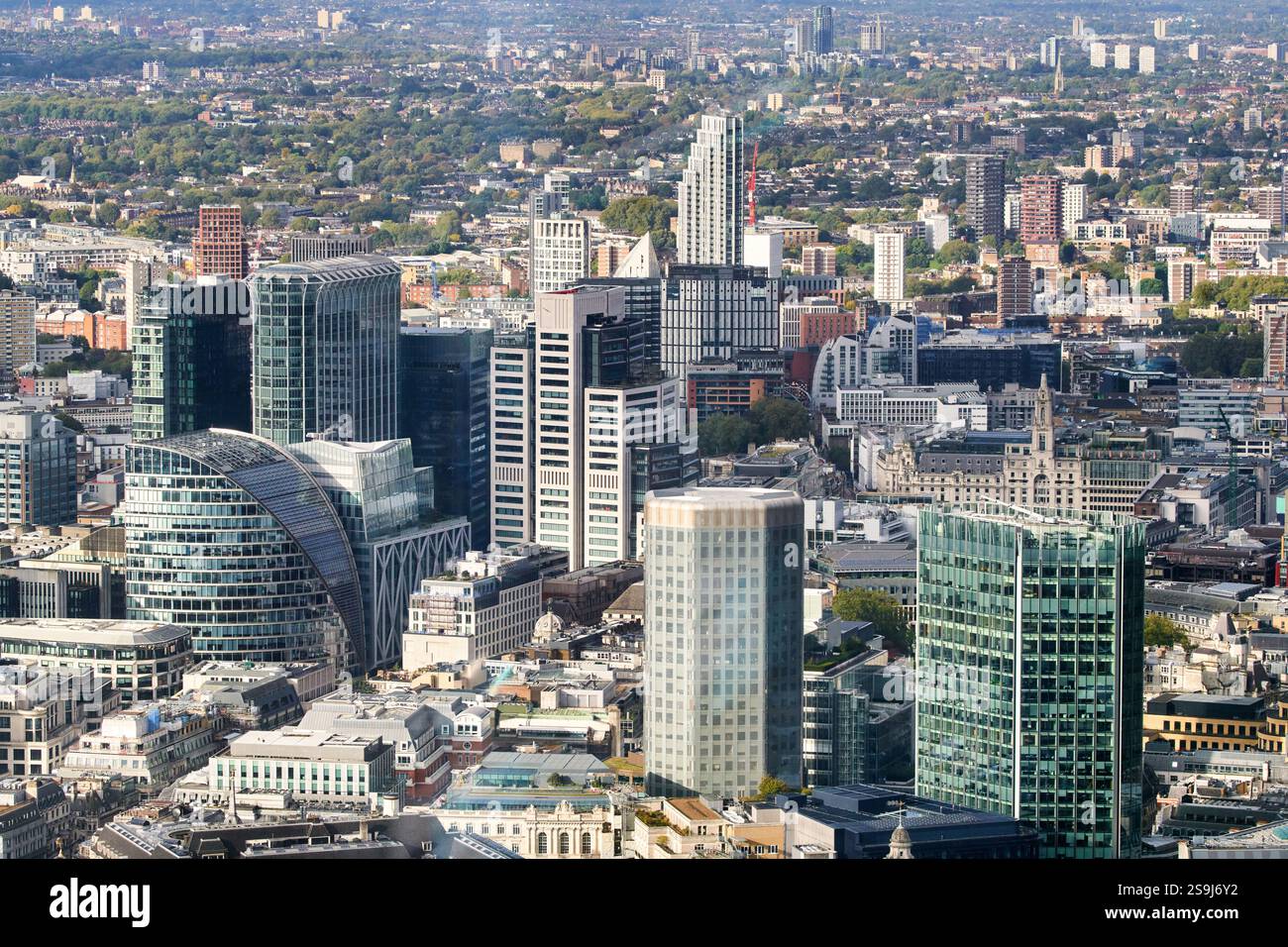Skyline, City of London, Buildings of the financial district, Views ...