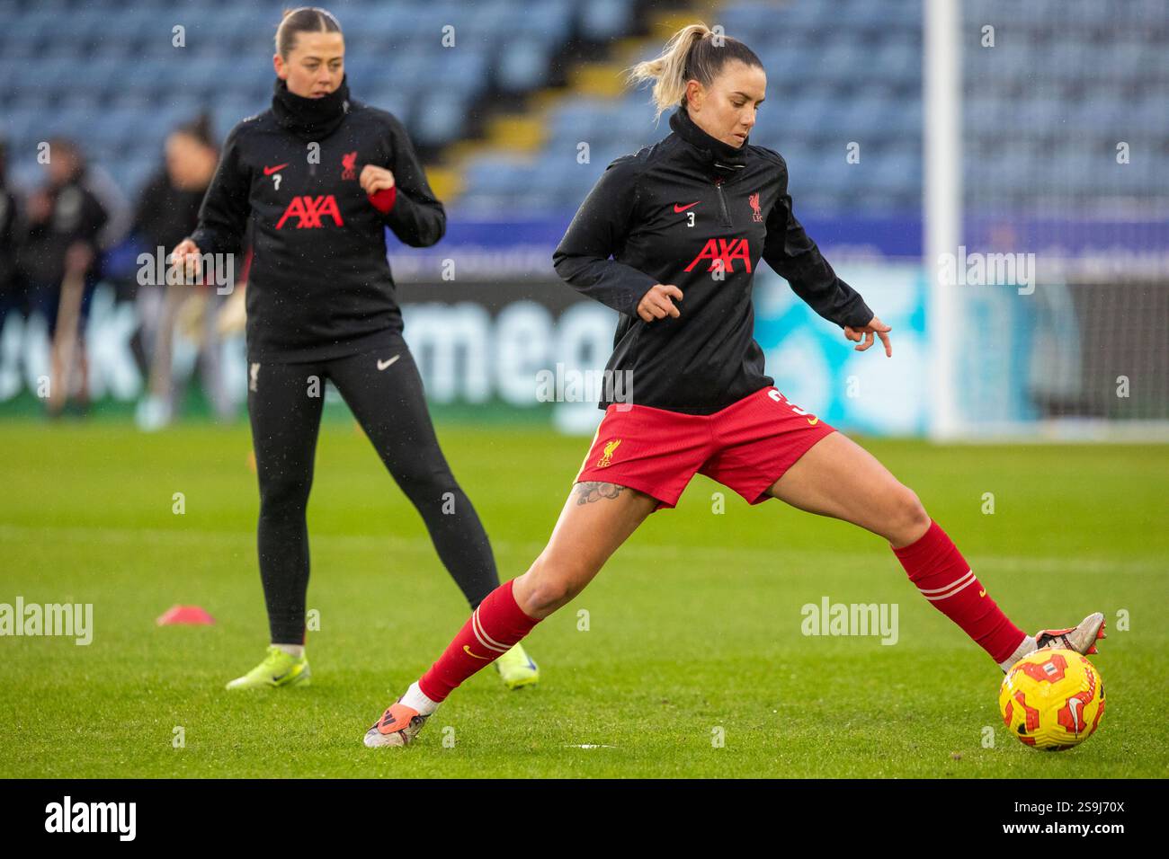 Leicester, England, 26th January 2025 Gemma Evans (3 Liverpool ...