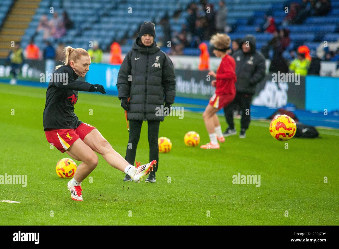 Leicester, England, 26th January 2025 Ceri Holland (18 Liverpool ...