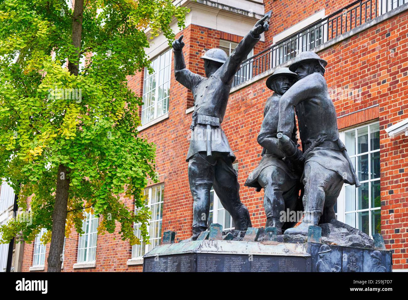 Blitz, The National Firefighters Memorial, Peter's Hill, London ...