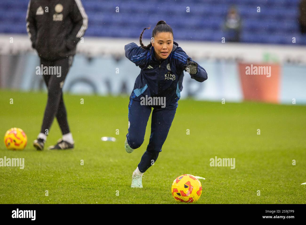 Leicester, England, 26th January 2025 Asmita Ale (12 Leicester City ...