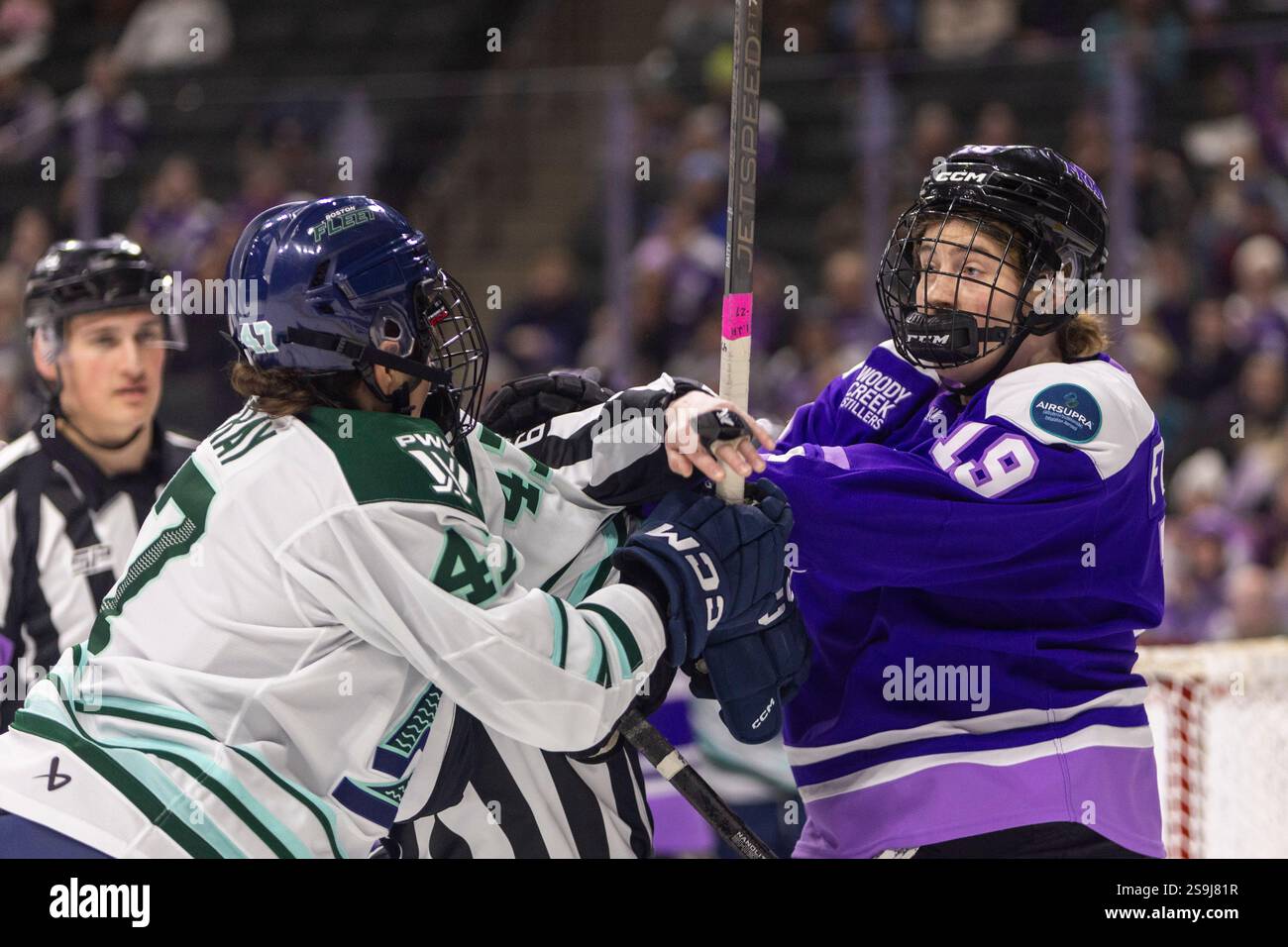 January 26, 2025, St. Paul, Minnesota, United States: Boston Fleet ...