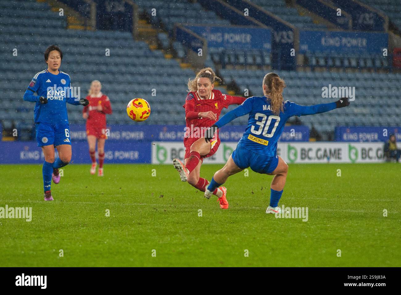 Leicester, England, 26th January 2025 Leanne Kiernan (9 Liverpool ...