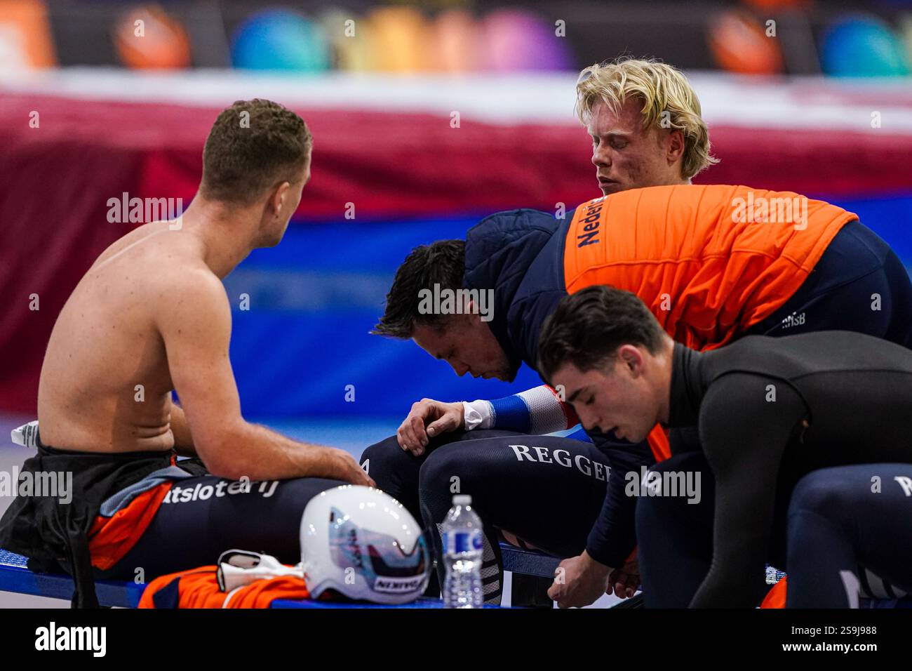 CALGARY, CANADA - JANUARY 26: Tim Prins of Netherlands competing during ...