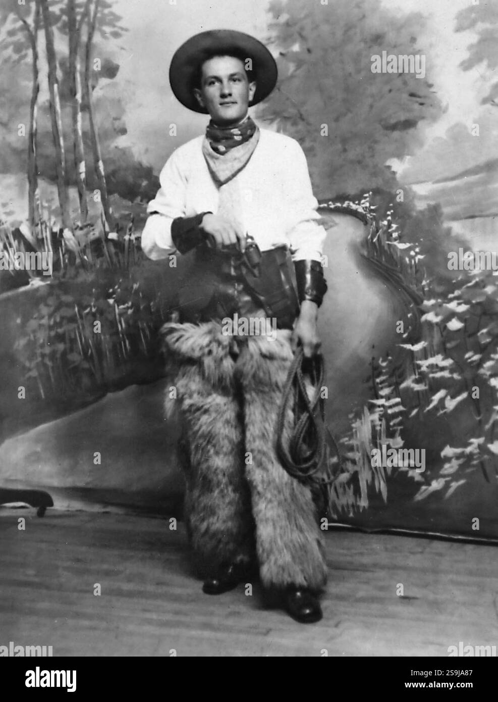 1910s cowboy hi-res stock photography and images - Alamy