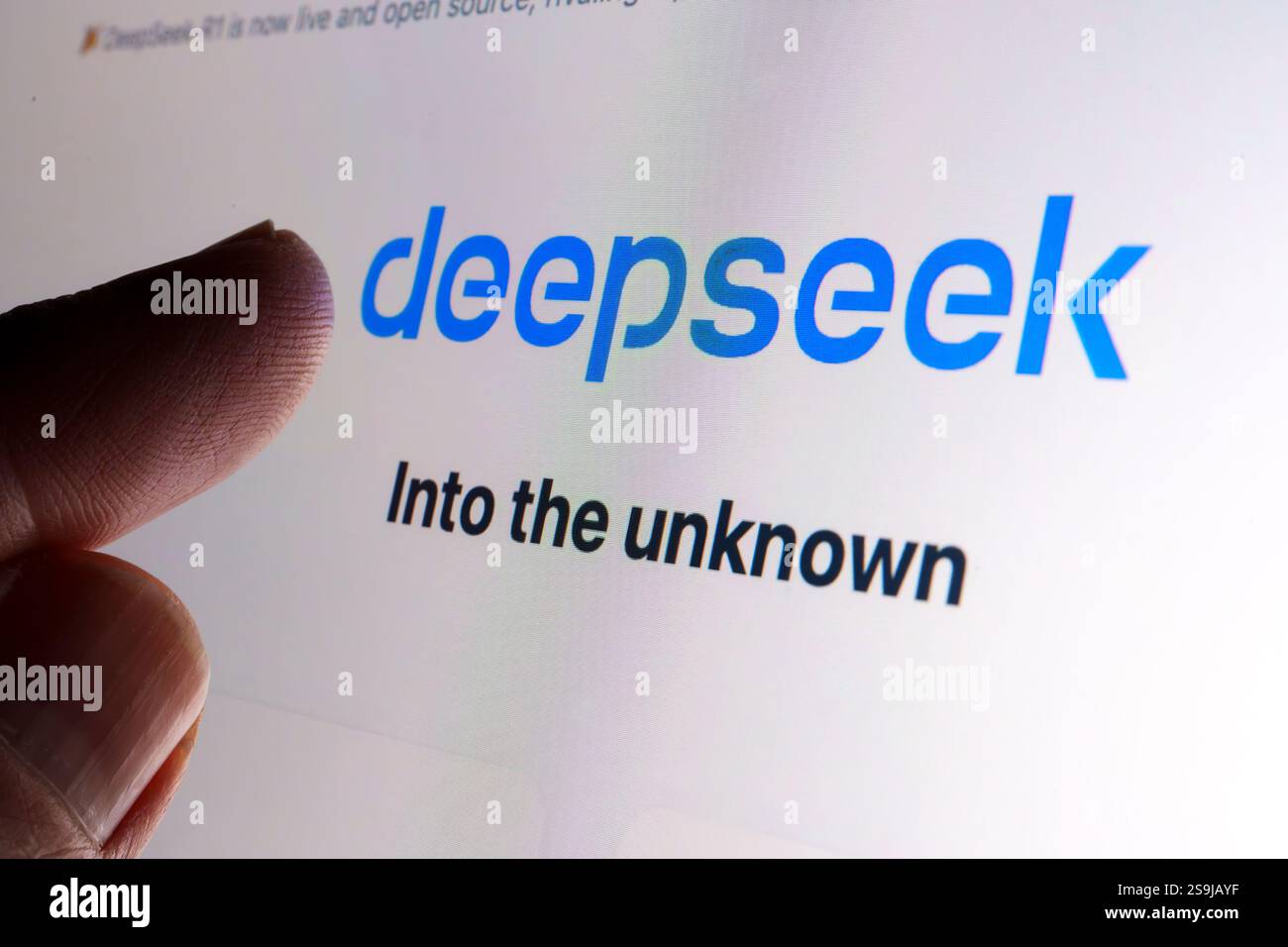 Deepseek ai model hi-res stock photography and images - Alamy