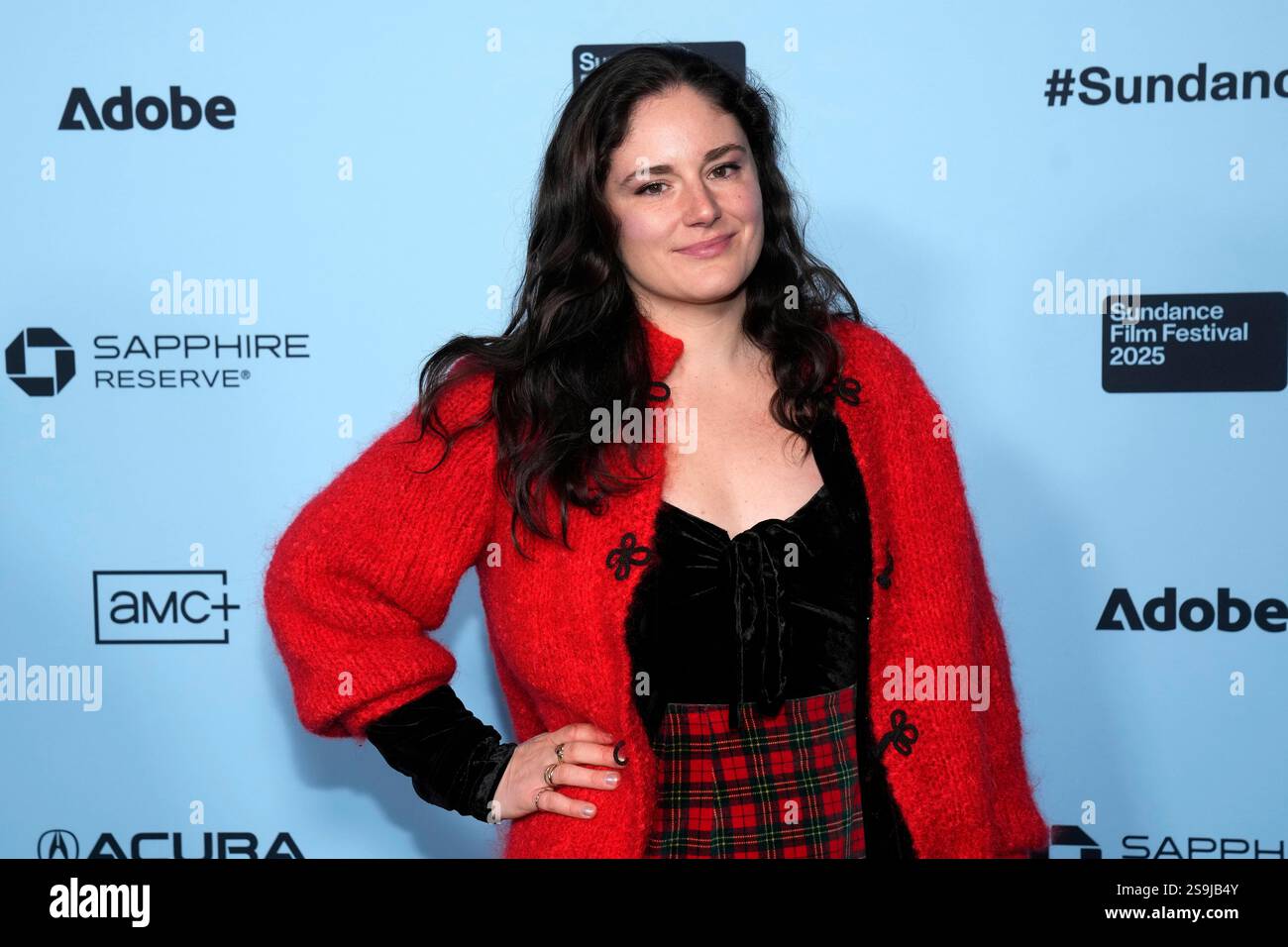 Alexandra Schaller attends the premiere of "Train Dreams" during the ...