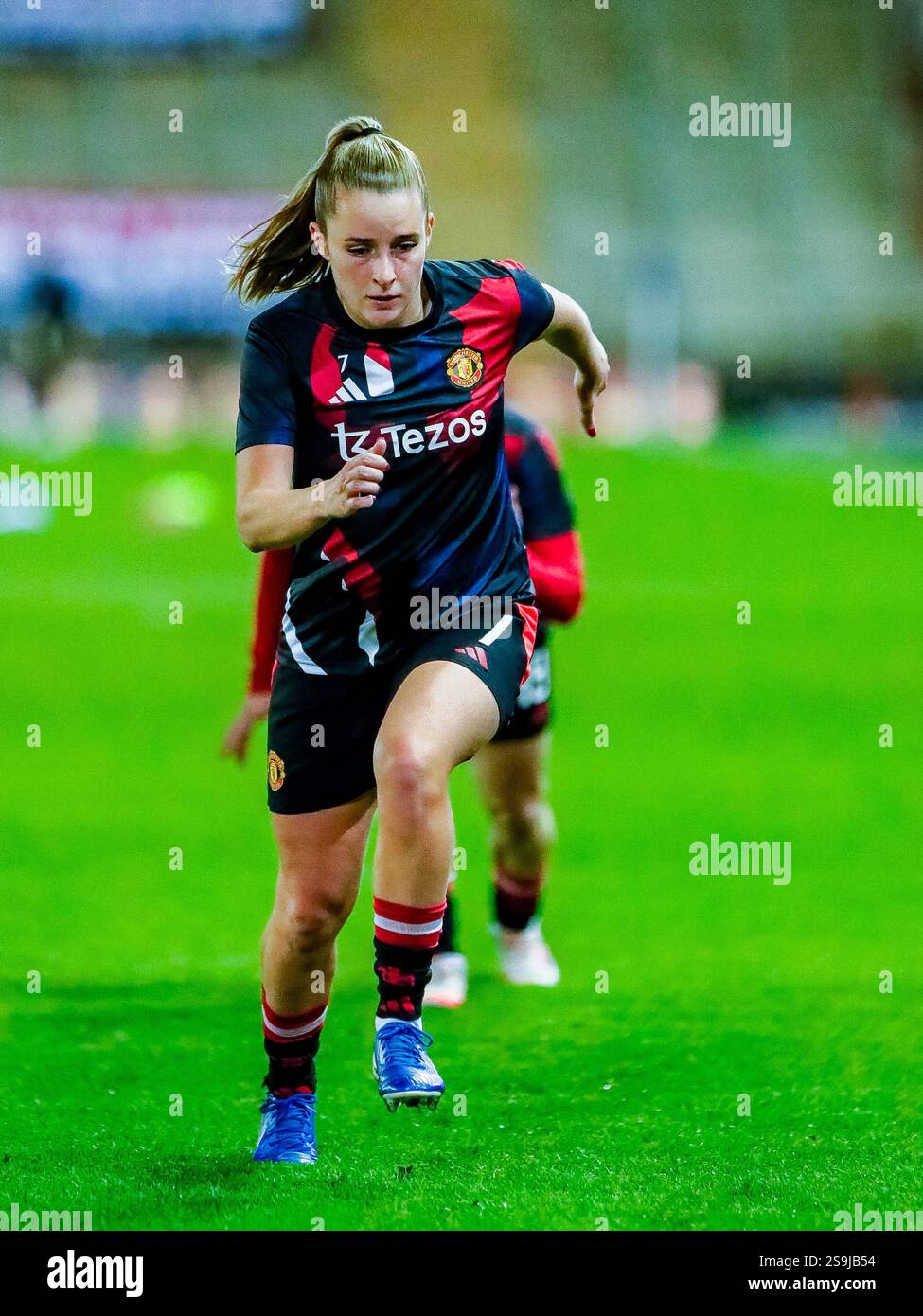 Leigh Sports Village Stadium, England 26th January 2025: Ella Toone (7 ...