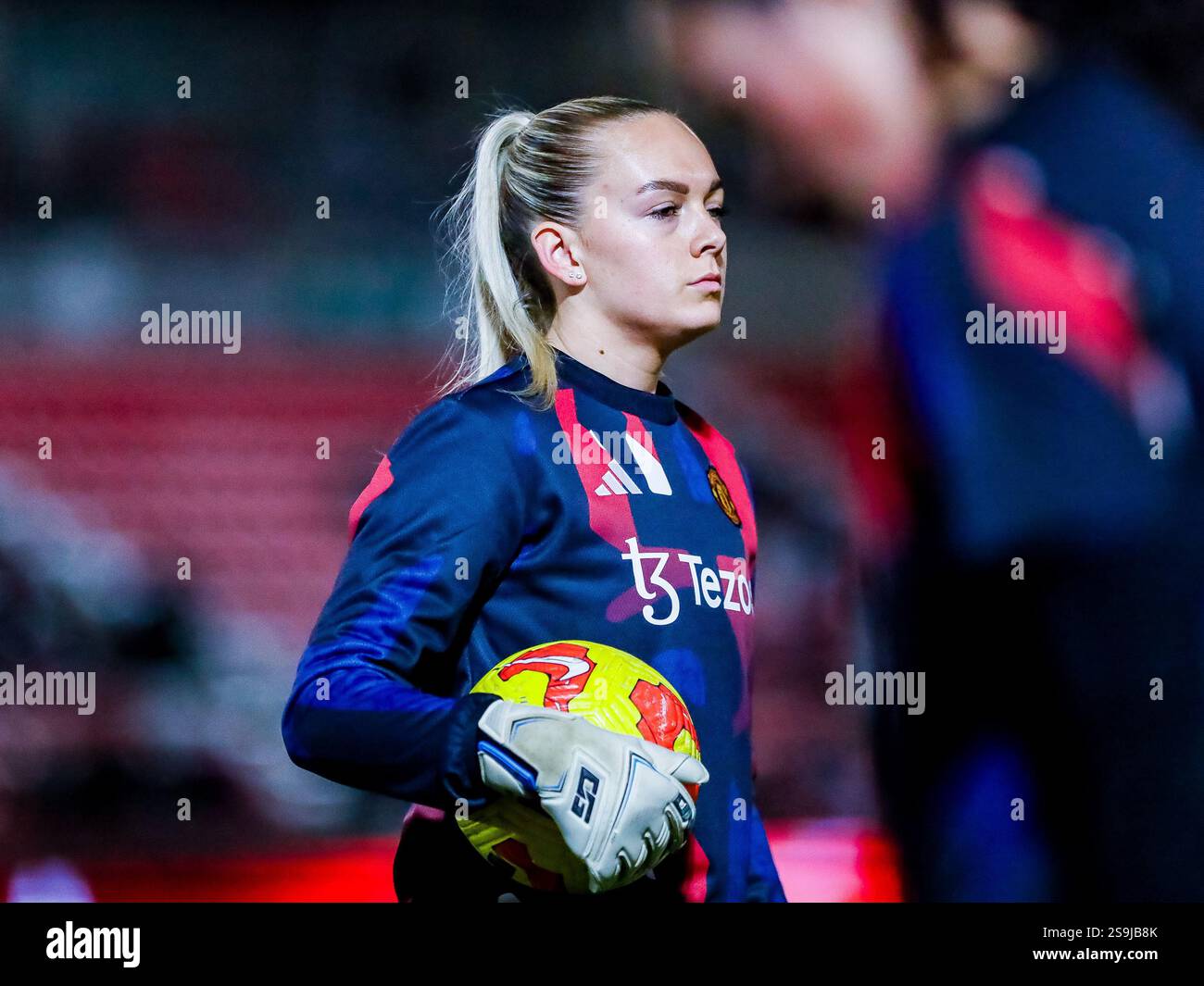 Leigh Sports Village Stadium, England 26th January 2025: Kayla Rendell ...