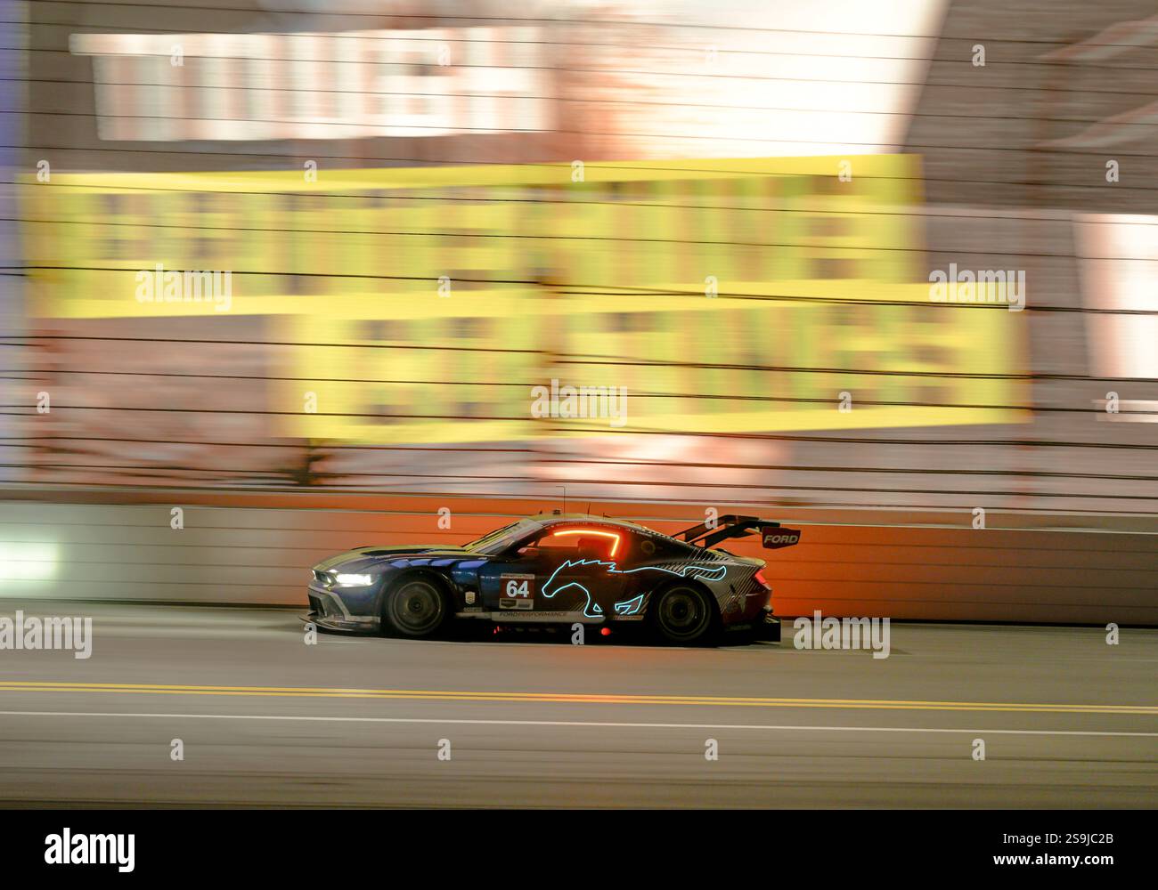 DAYTONA BEACH, FL - JANUARY 26: 3rd place winner of GTD PRO (64) GTD ...