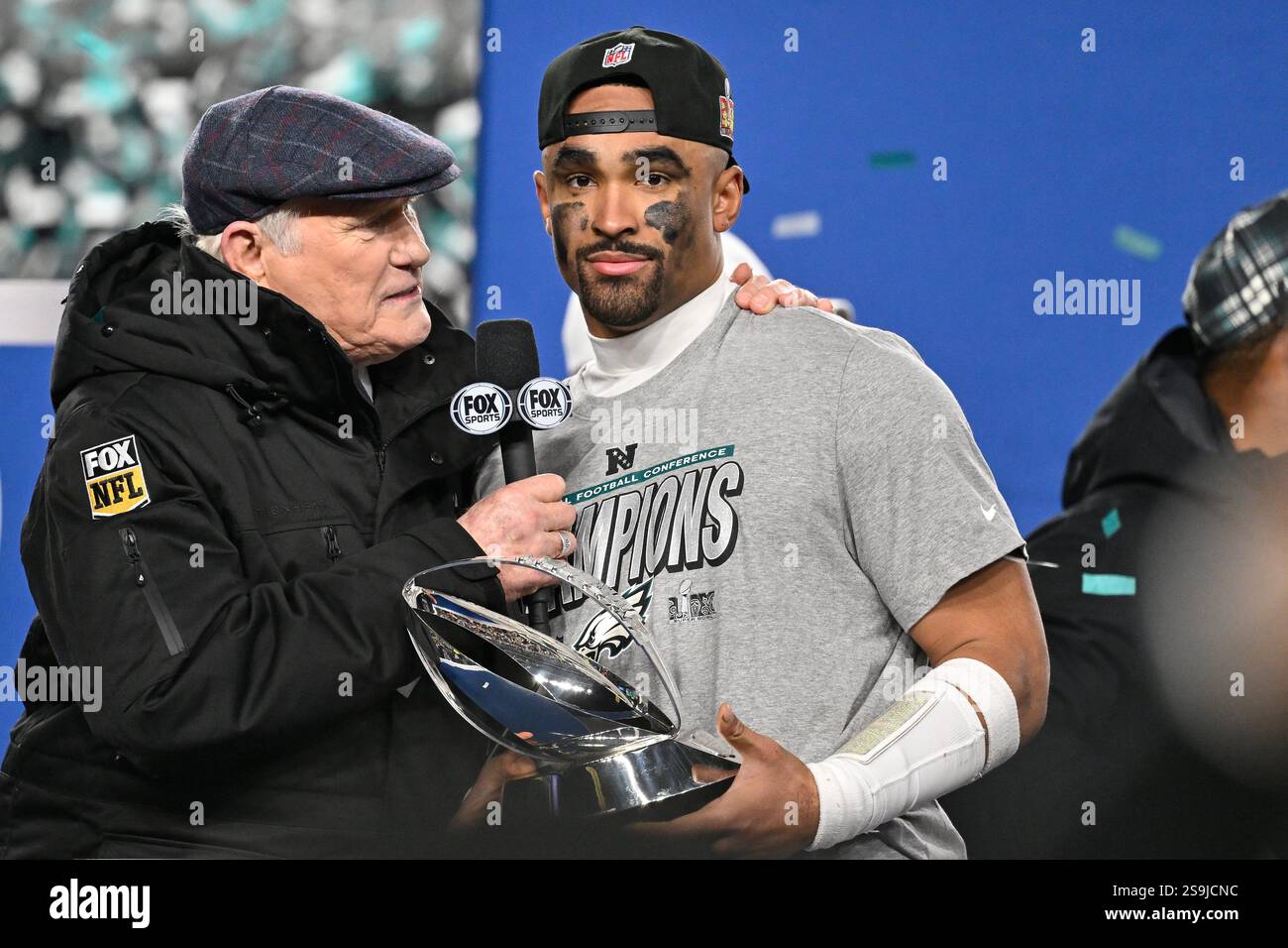 Philadelphia, USA. January 26, 2025, Philadelphia PA; Fox Sports ...