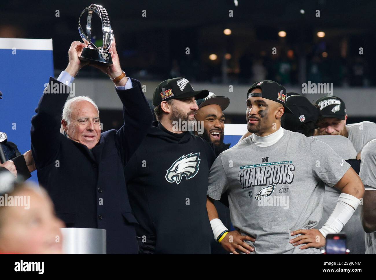 Philadelphia, United States. 26th Jan, 2025. Philadelphia Eagles owner ...