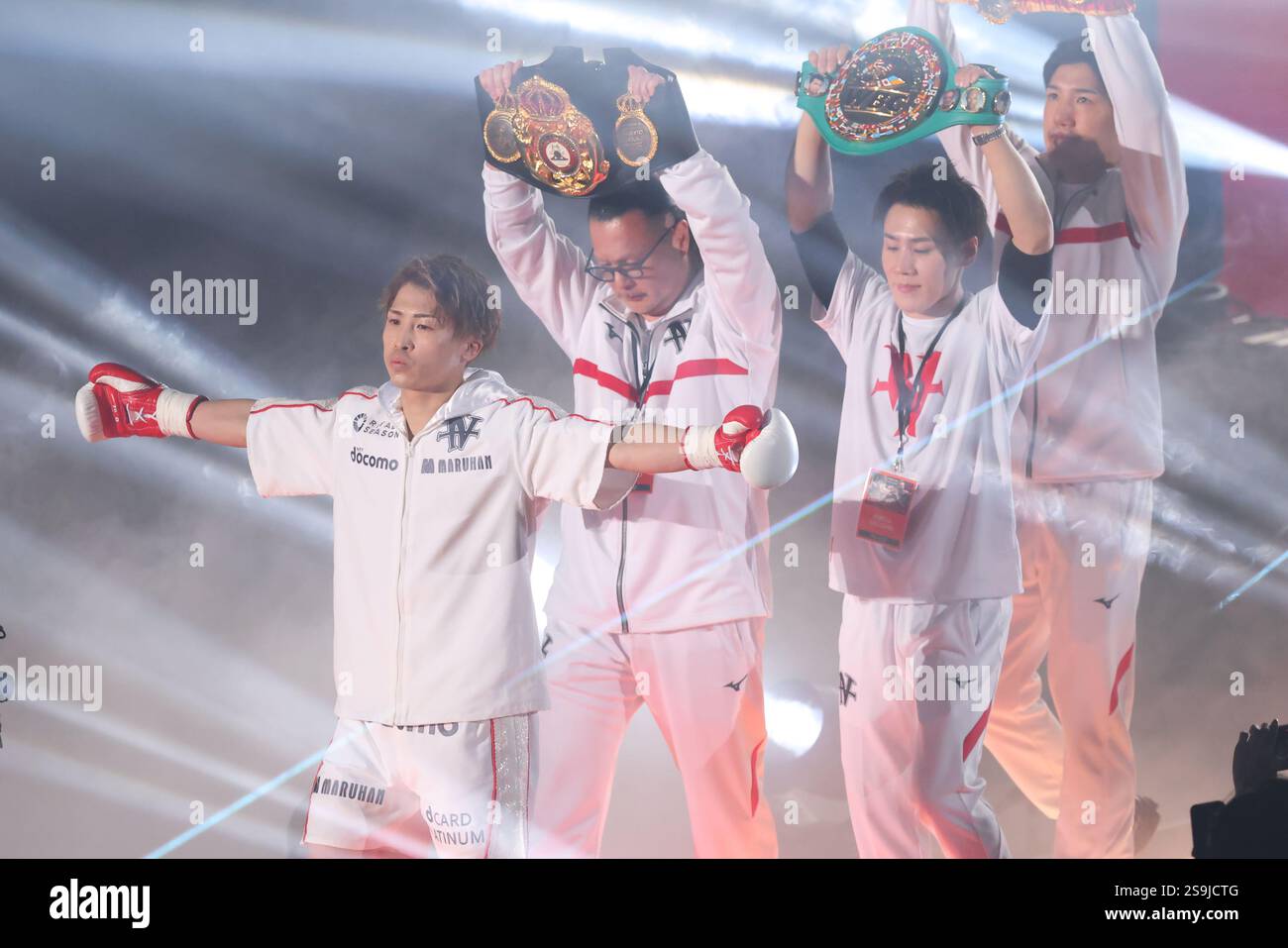 Naoya Inoue (JPN), JANUARY 24, 2025 - Boxing : IBF, WBA, WBC, WBO World Super Bantam weight ...