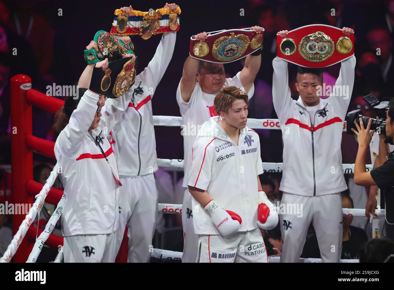 Naoya Inoue (JPN), JANUARY 24, 2025 - Boxing : IBF, WBA, WBC, WBO World Super Bantam weight ...