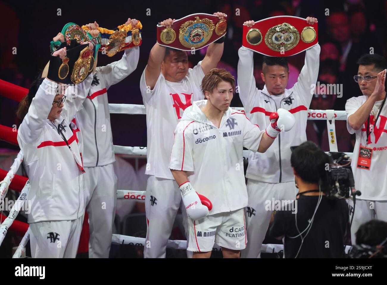 Naoya Inoue (JPN), JANUARY 24, 2025 - Boxing : IBF, WBA, WBC, WBO World Super Bantam weight ...