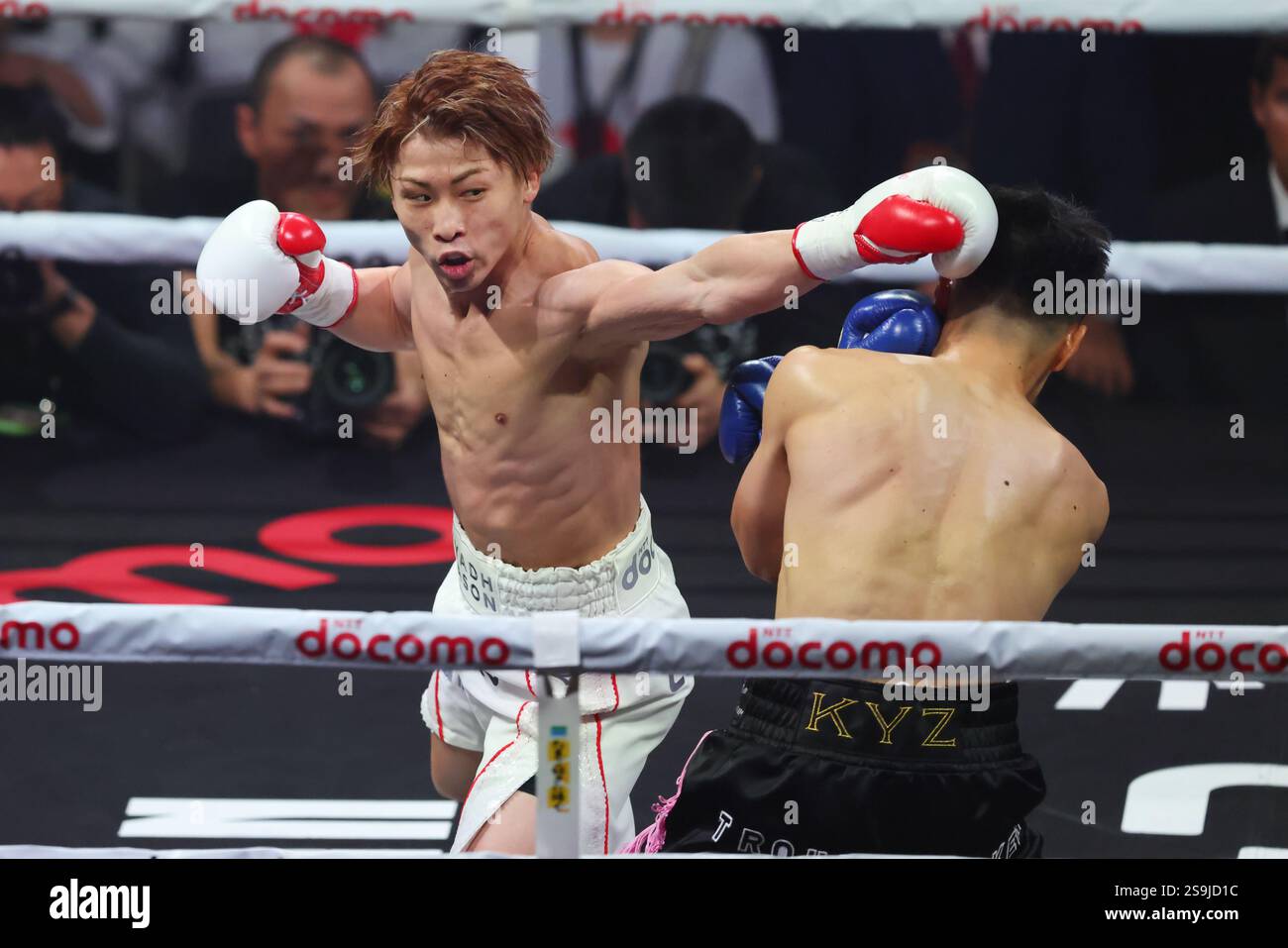 (L to R) Naoya Inoue (JPN), Kim Ye-joon (KOR), JANUARY 24, 2025 ...