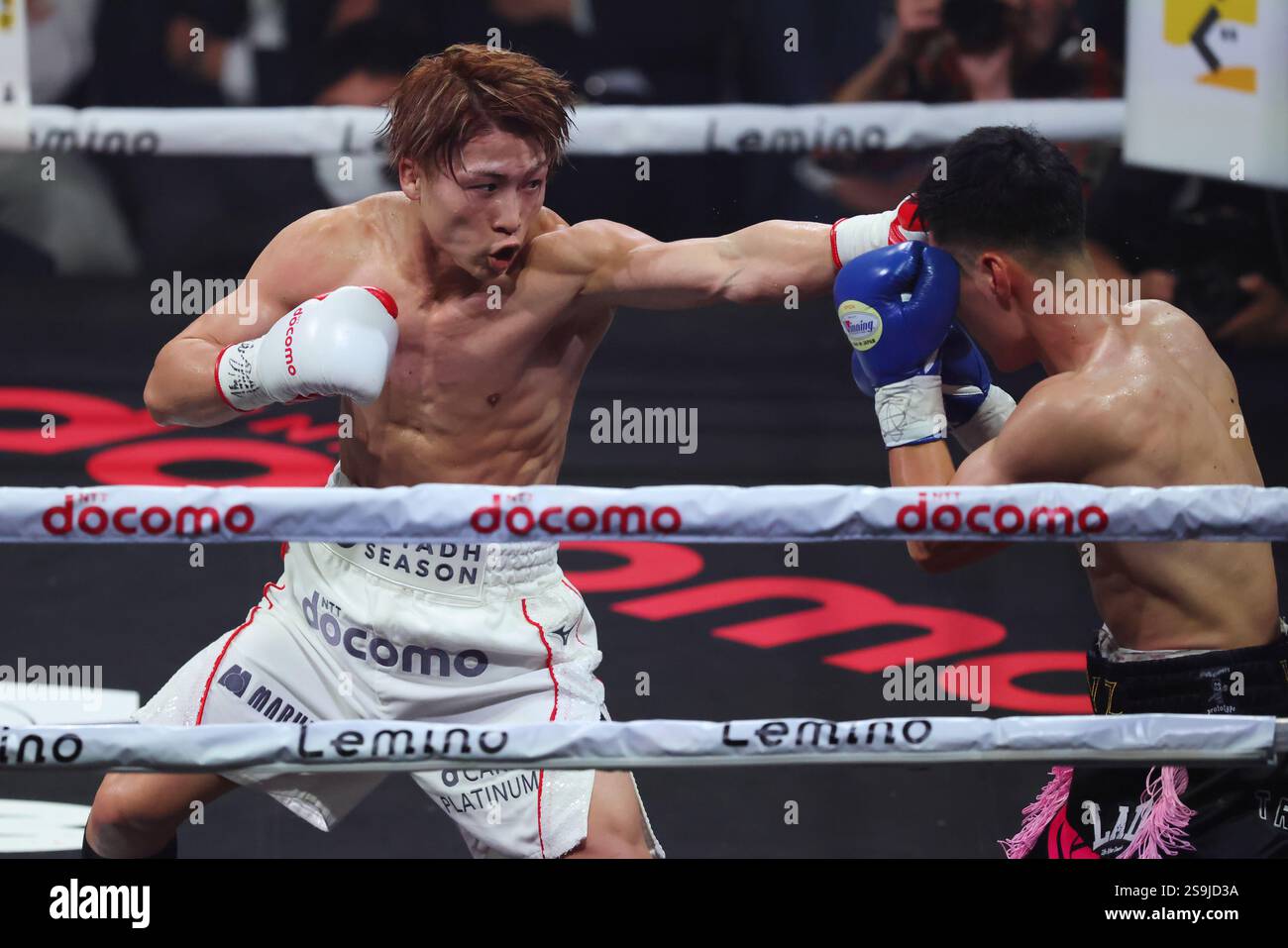 (L to R) Naoya Inoue (JPN), Kim Ye-joon (KOR), JANUARY 24, 2025 ...