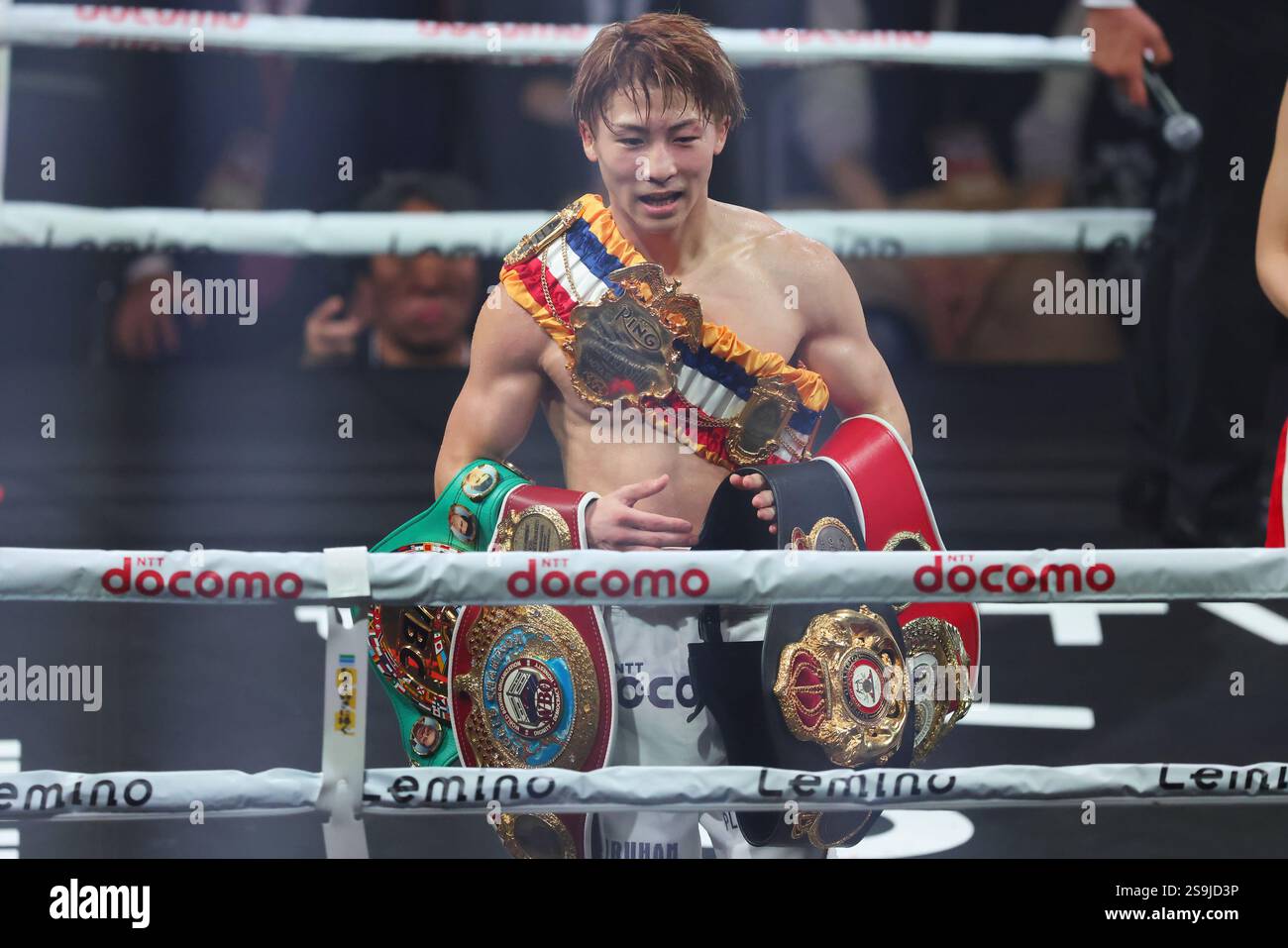 Naoya Inoue (JPN), JANUARY 24, 2025 - Boxing : IBF, WBA, WBC, WBO World Super Bantam weight ...