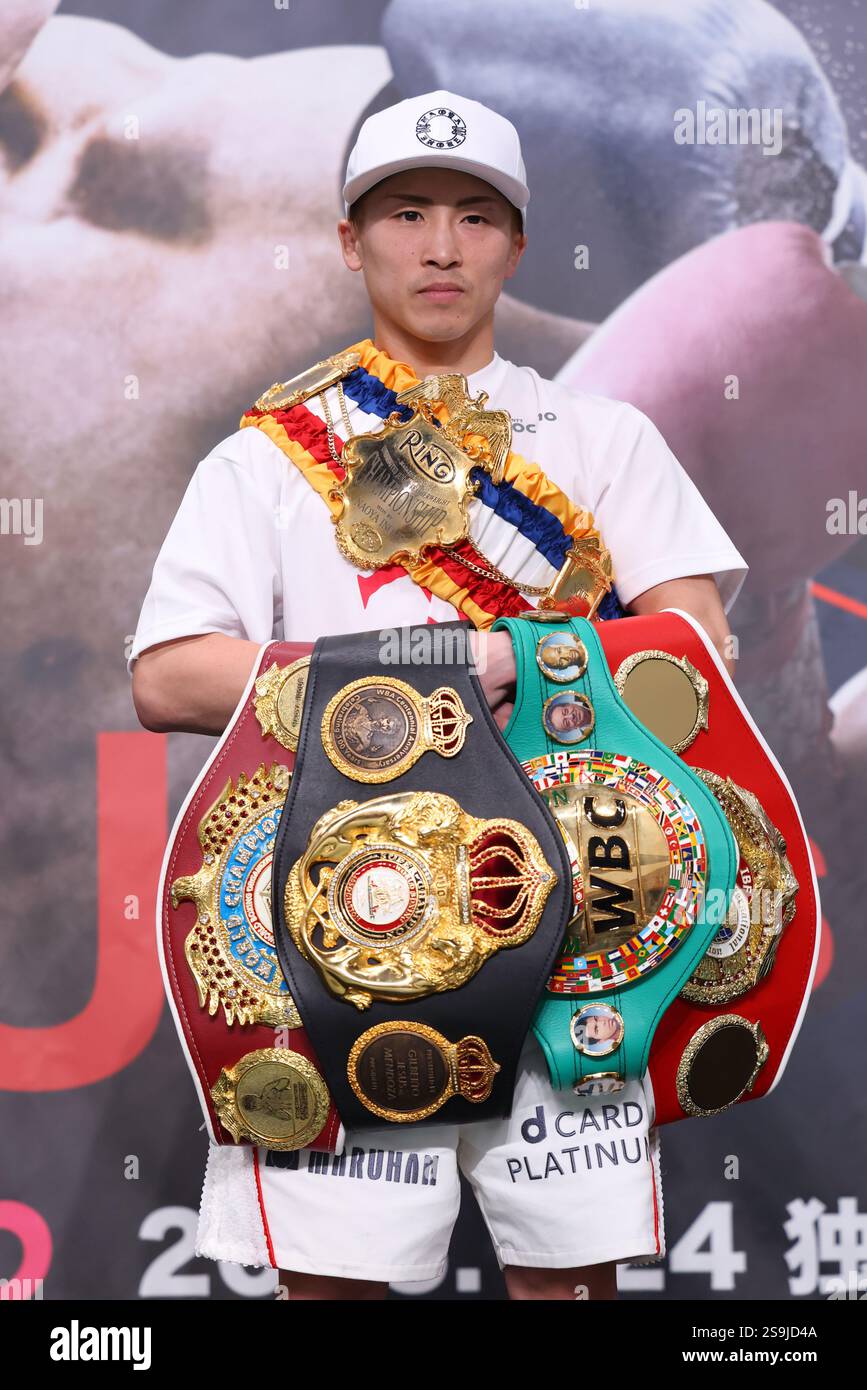 Naoya Inoue (JPN), JANUARY 24, 2025 - Boxing : IBF, WBA, WBC, WBO World Super Bantam weight ...