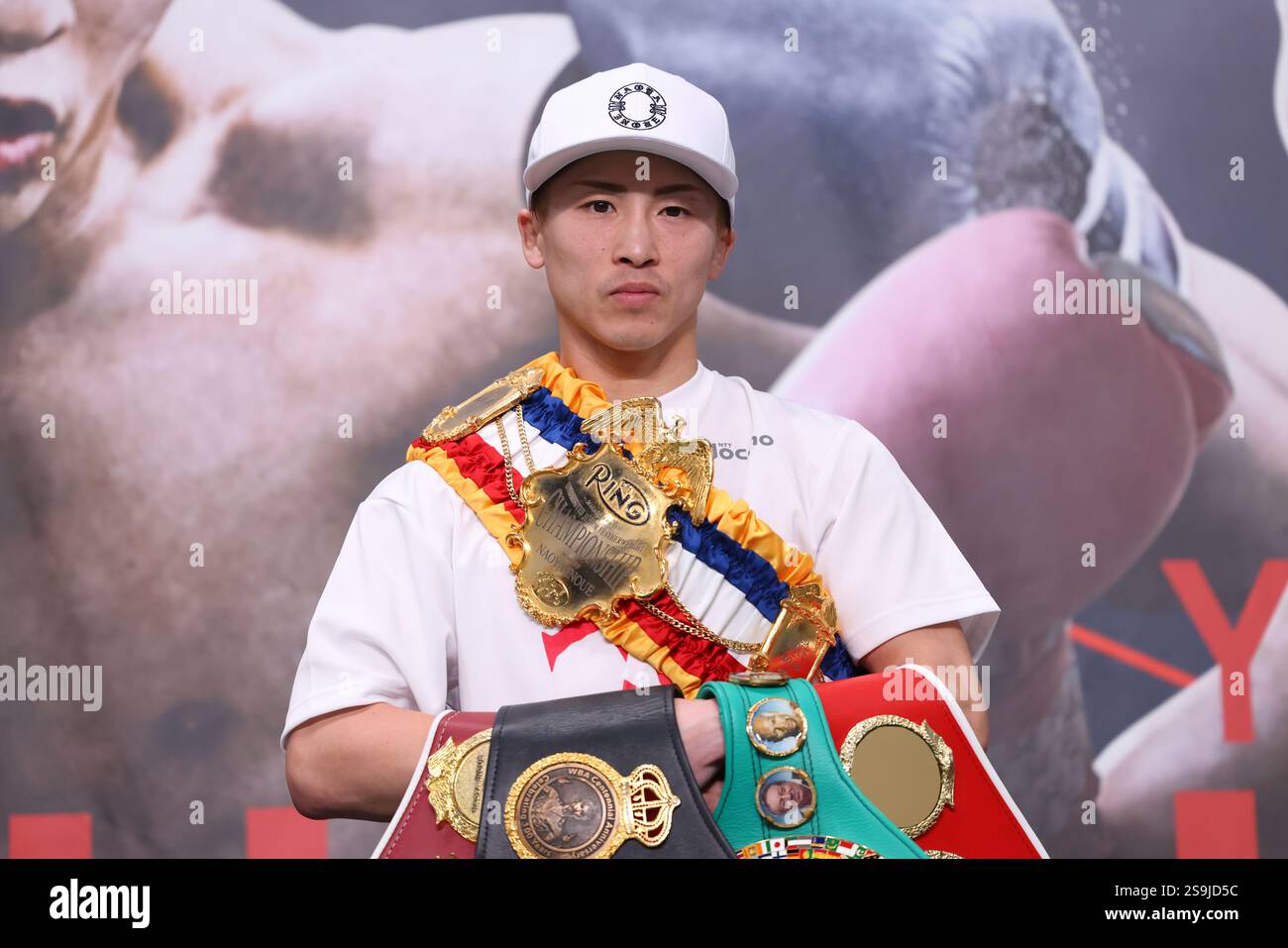 Naoya Inoue (JPN), JANUARY 24, 2025 - Boxing : IBF, WBA, WBC, WBO World Super Bantam weight ...