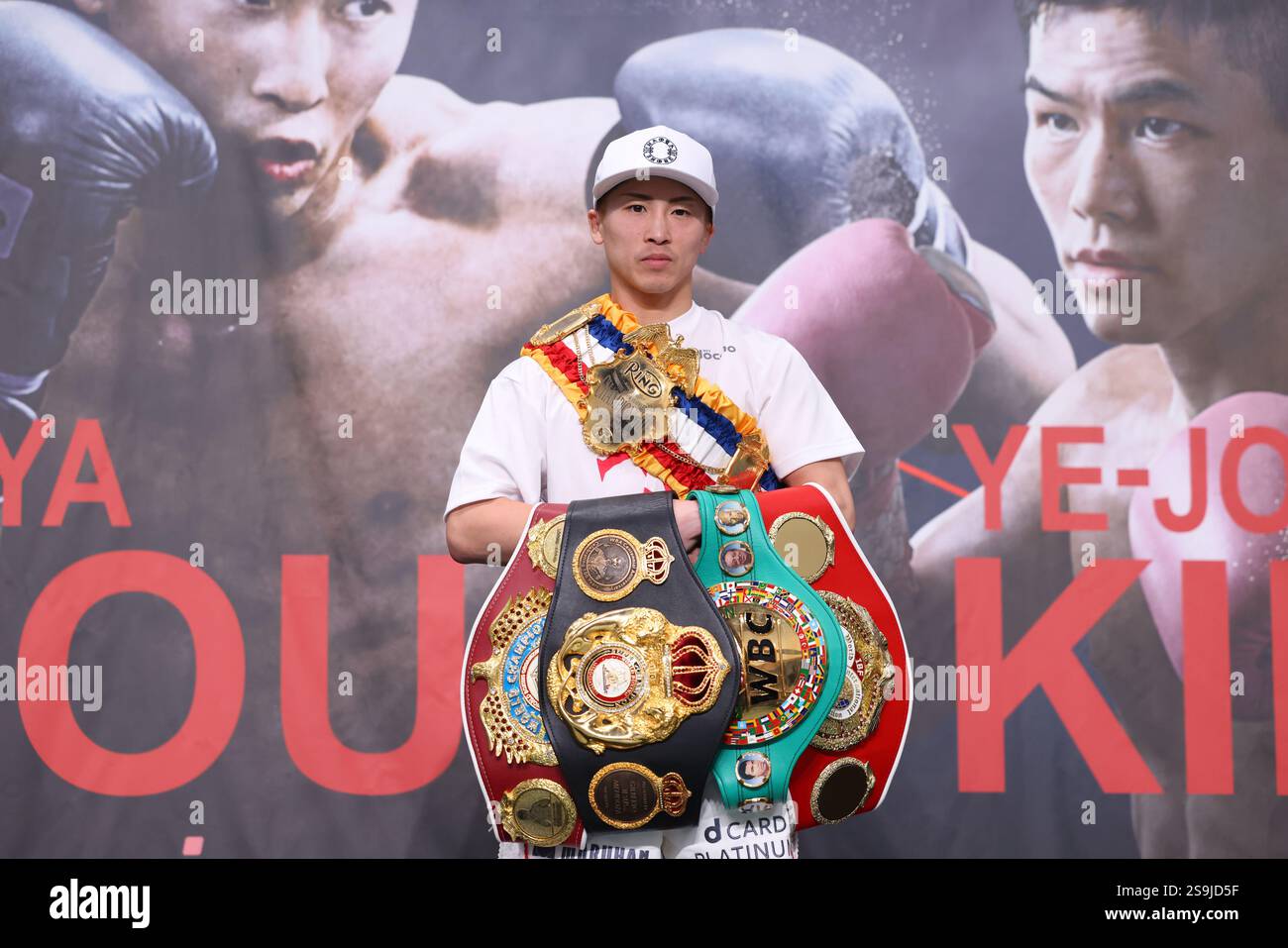 Naoya Inoue (JPN), JANUARY 24, 2025 - Boxing : IBF, WBA, WBC, WBO World Super Bantam weight ...