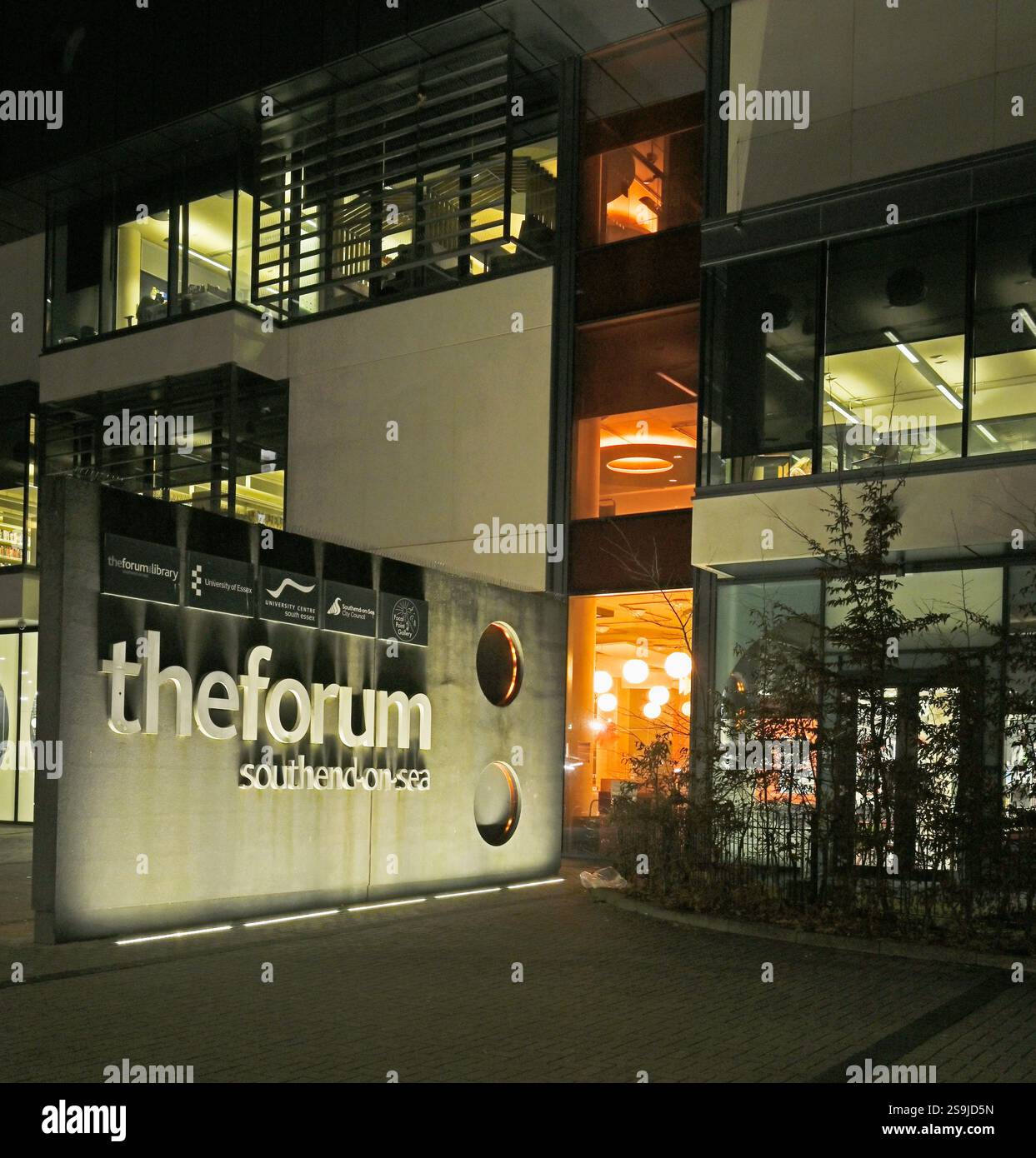 The Forum at Southend on Sea, City of Southend, was completed in 2013 ...
